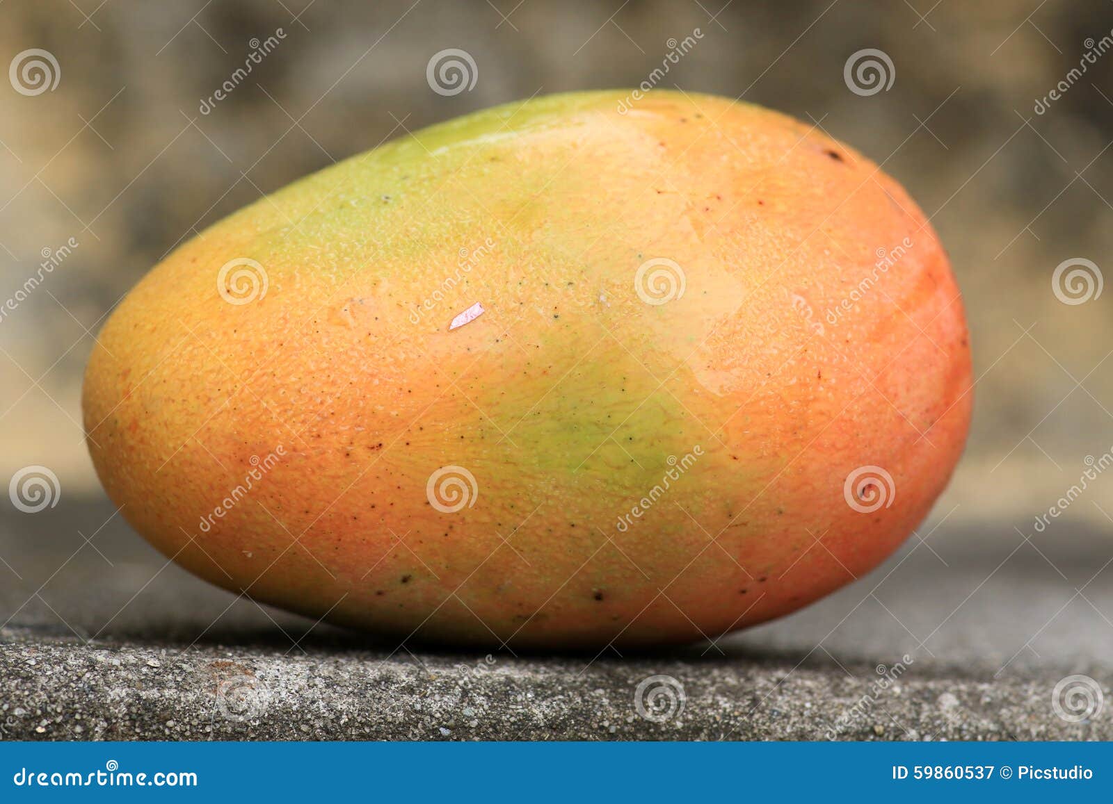 Ripe mango stock image. Image of nature, colored, sweet - 59860537