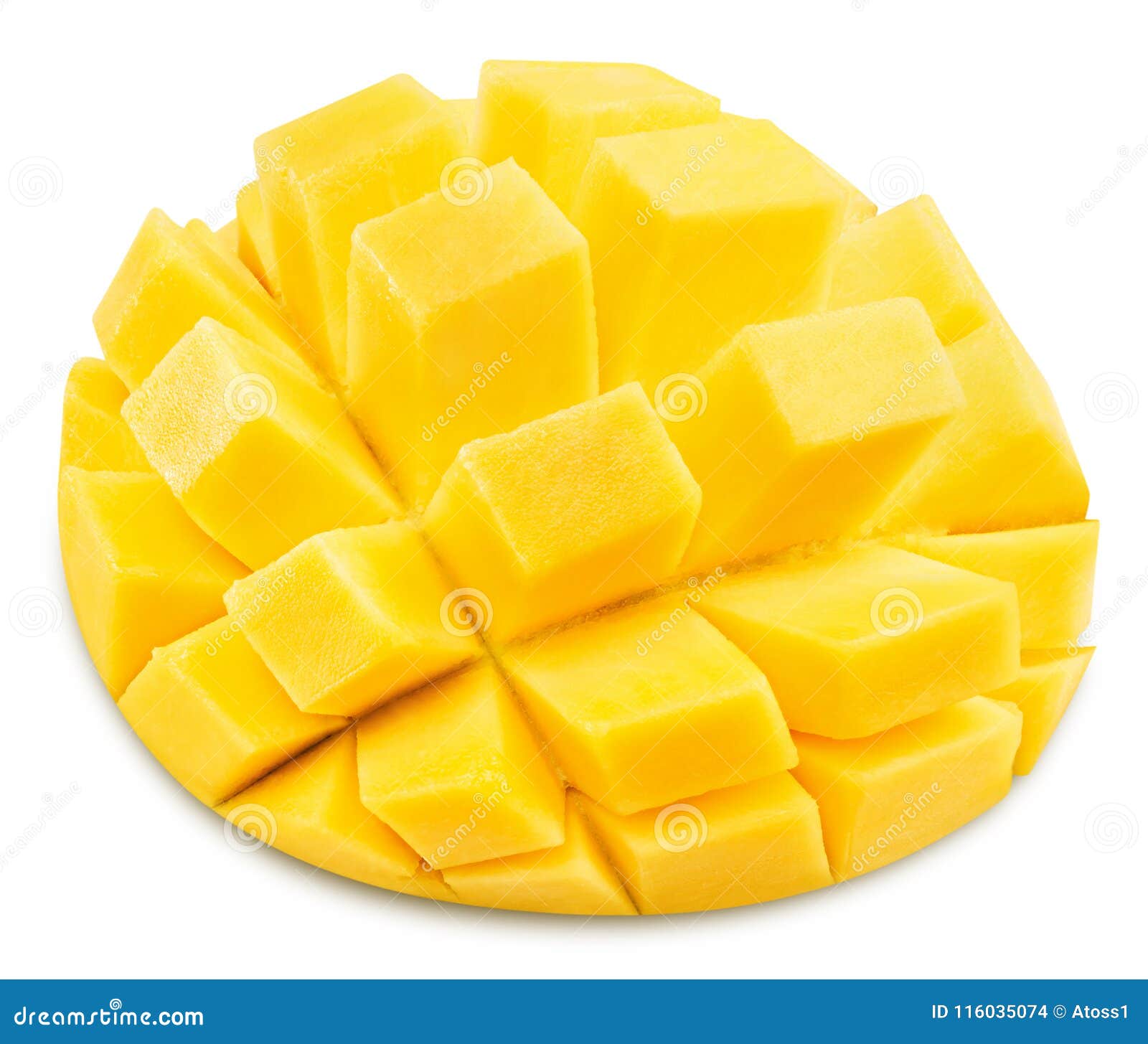 Ripe mango isolated stock photo. Image of background - 116035074