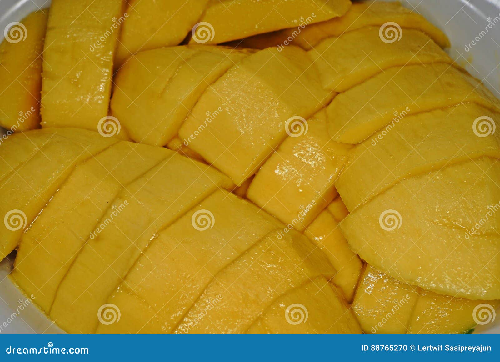 Ripe mango slice stock photo. Image of fruit, food, isolated - 88765270