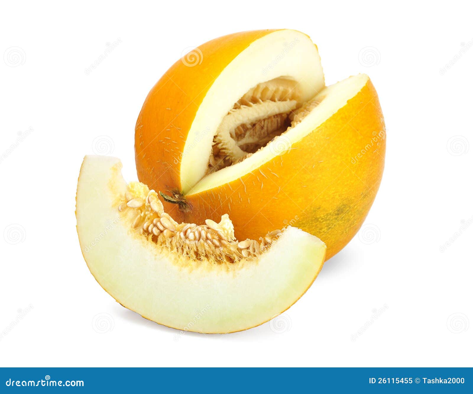 Ripe melon stock image. Image of yellow, water, white - 26115455