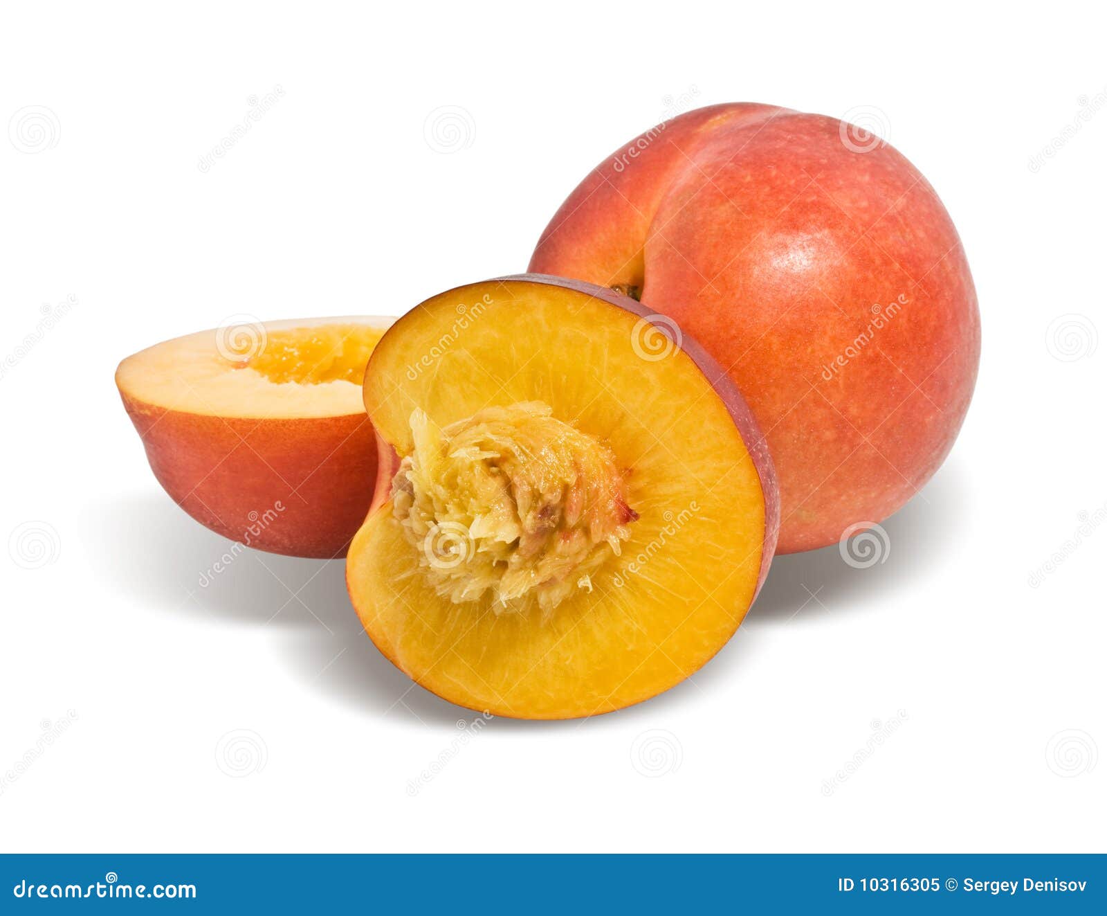 Ripe nectarines stock image. Image of vegetarian, drop - 10316305