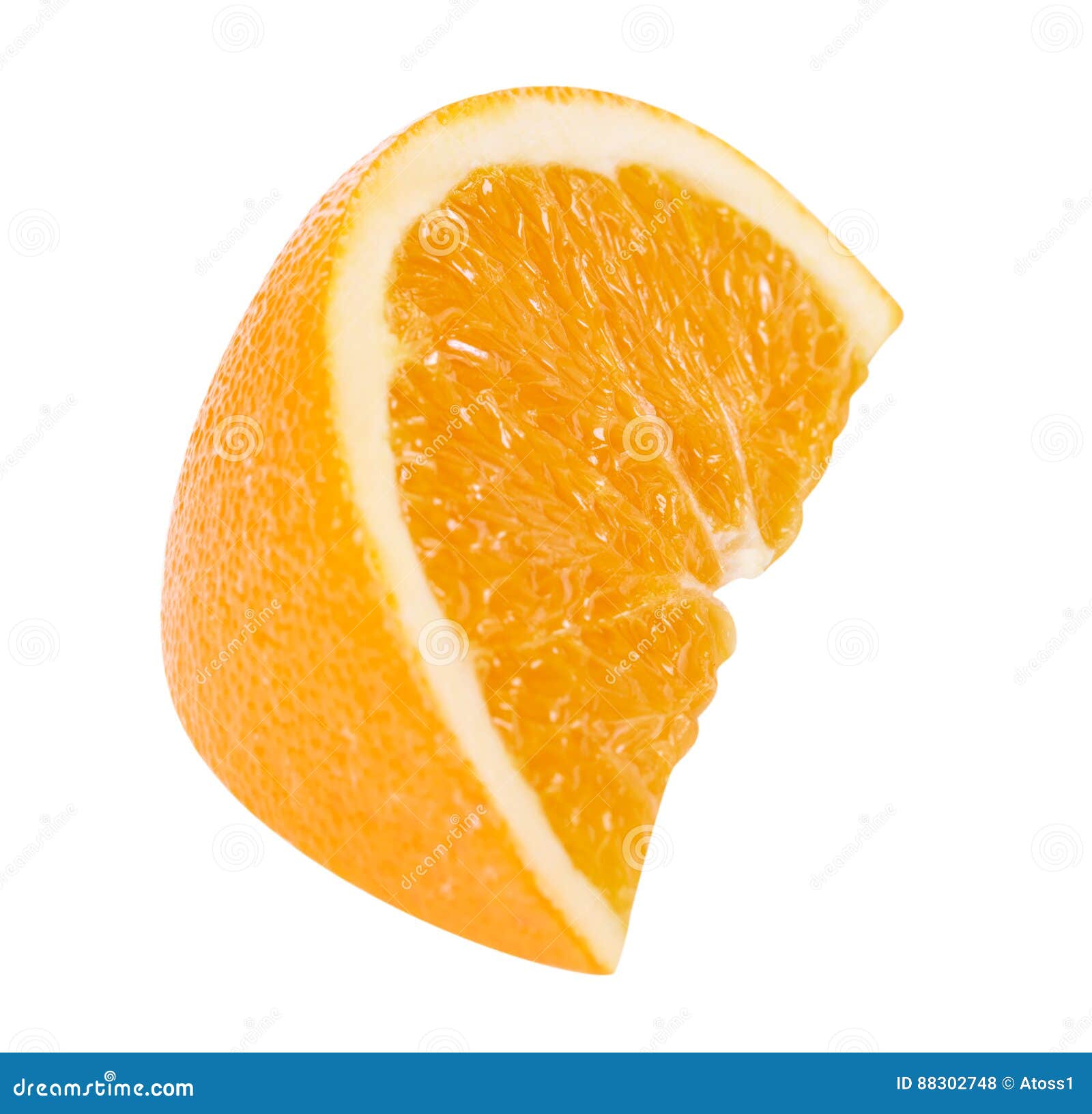 Ripe orange isolated stock photo. Image of juice, beautiful - 88302748