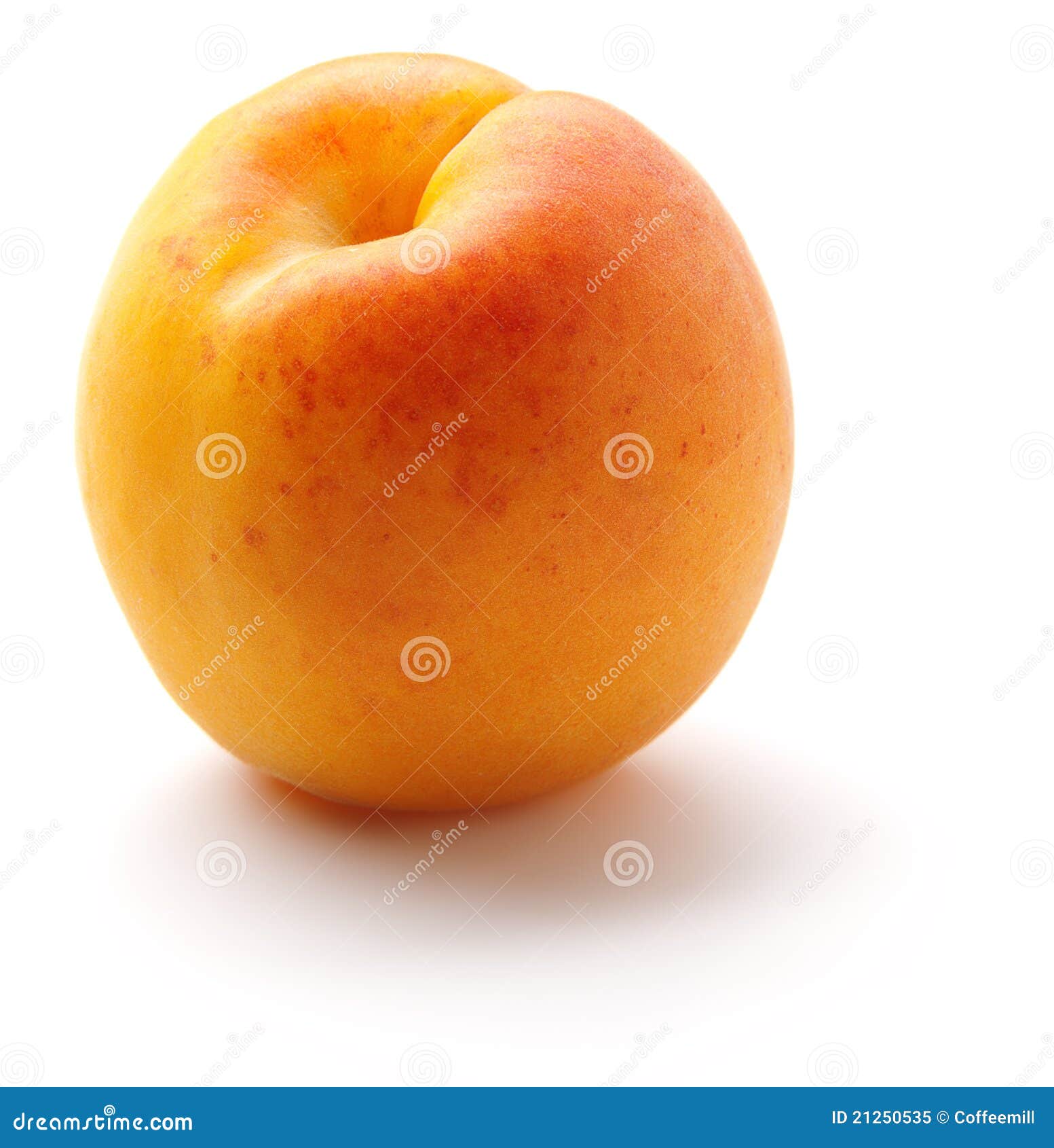 Ripe orange peach stock image. Image of ripe, dessert - 21250535