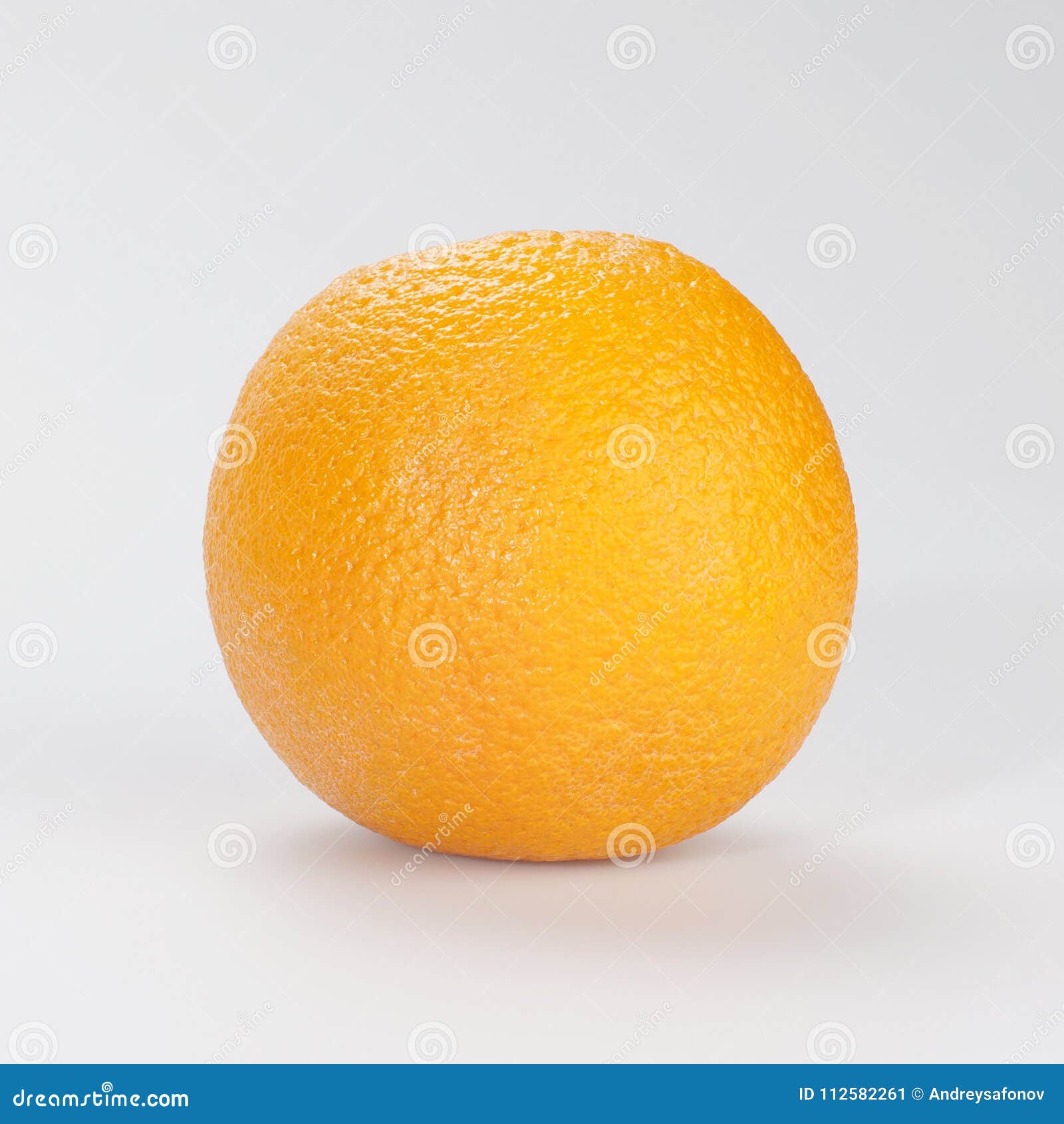 Ripe Orange on a White Background Stock Image - Image of tropical ...