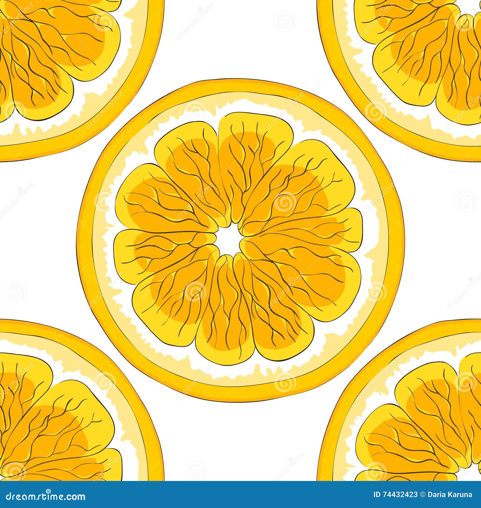 Ripe Oranges on a White Background. Stock Vector - Illustration of ...