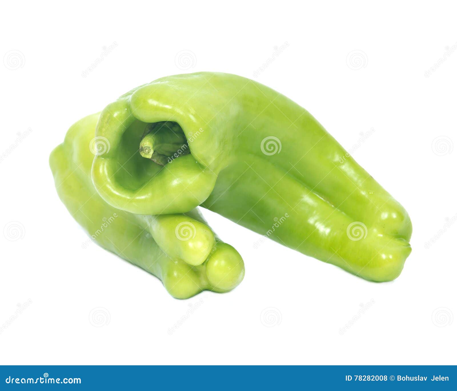 Ripe organic green pepper stock photo. Image of nature - 78282008