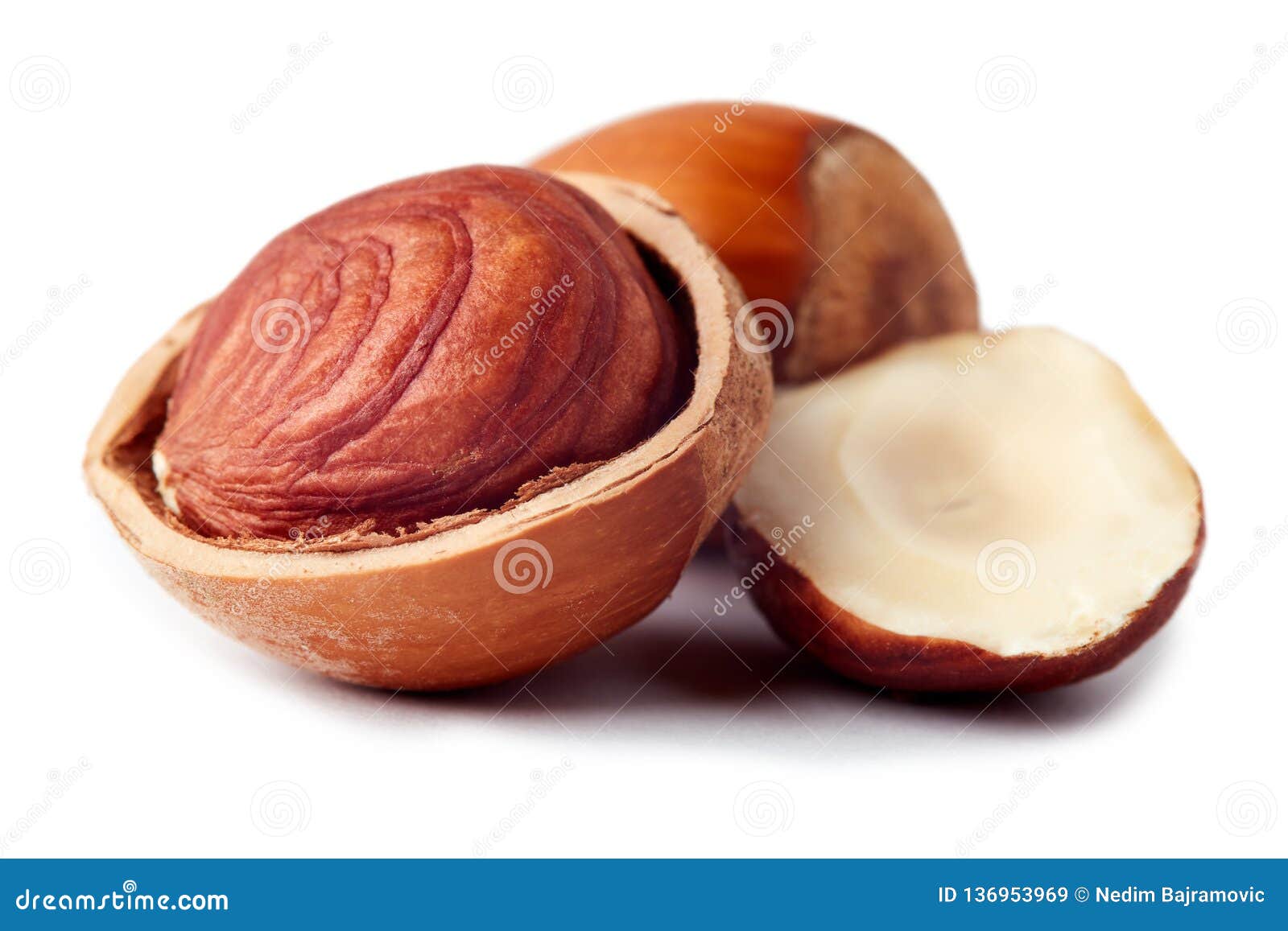 Ripe organic hazelnuts stock image. Image of healthy - 136953969
