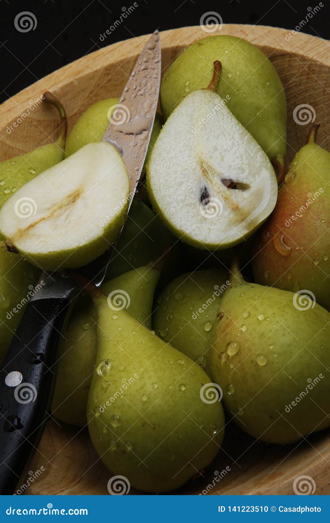 Ripe organic pear stock photo. Image of diet, pears - 141223510