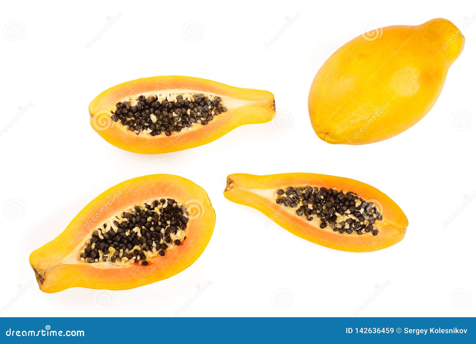 Juicy Ripe Papaya Half Papaya Stock Images - Download 4,622 Royalty ...