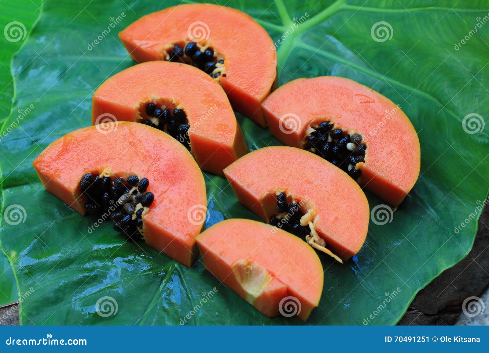 Ripe papaya stock image. Image of papaya, fruit, seed - 70491251