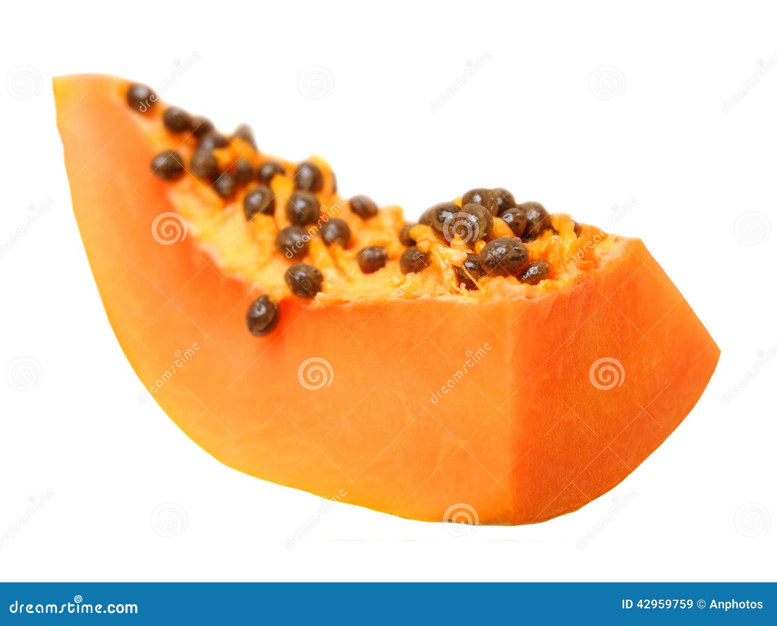 Ripe papaya stock image. Image of isolated, nature, vitamins - 42959759