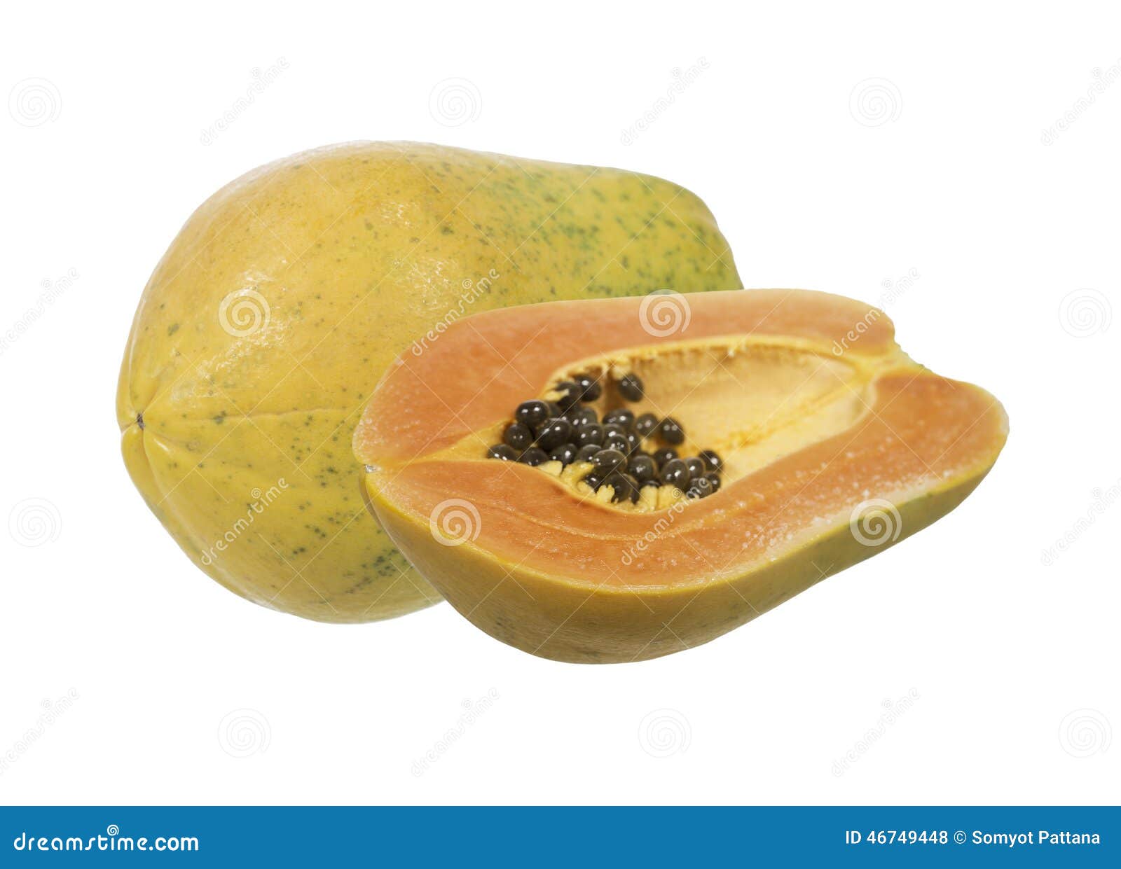 Ripe papaya stock photo. Image of photograph, pawpaw - 46749448