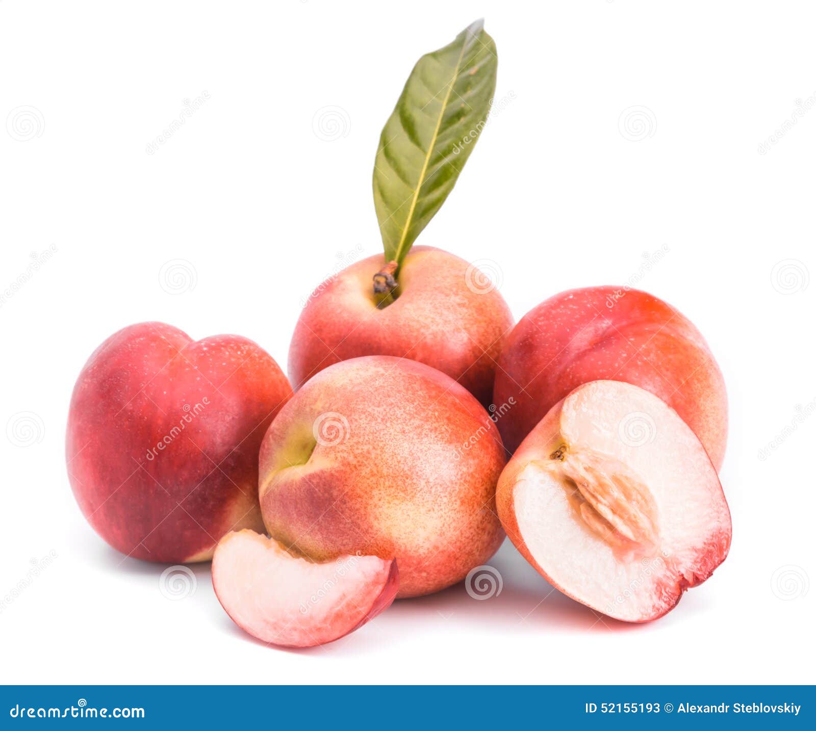Ripe peach stock image. Image of food, snack, nectarine - 52155193