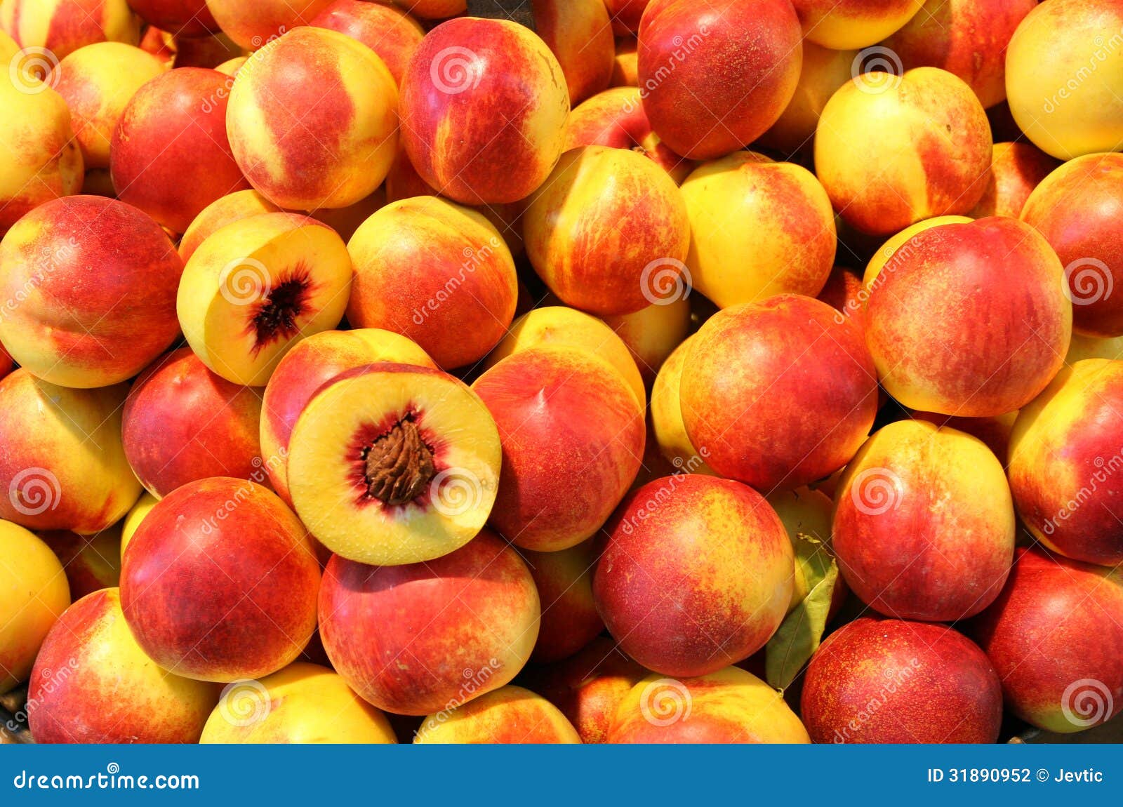 Ripe peach stock photo. Image of refreshing, health, food - 31890952