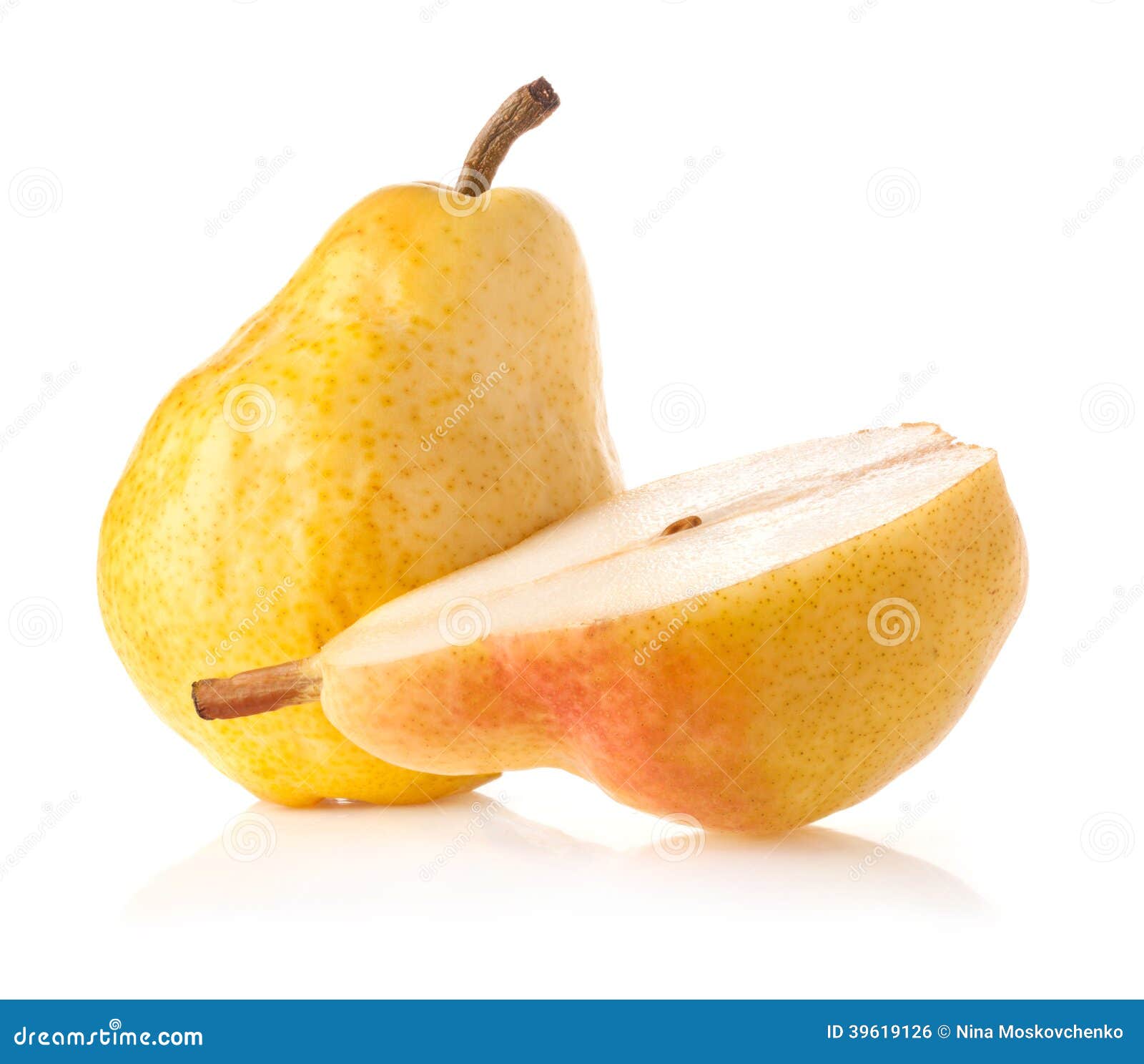 Ripe pear stock photo. Image of bartlett, object, portion - 39619126