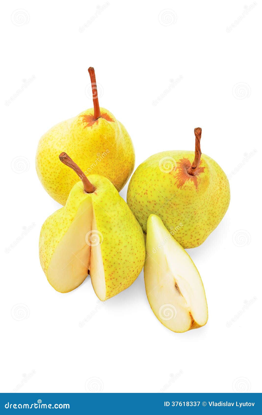 Ripe pears stock image. Image of isolated, health, eating - 37618337