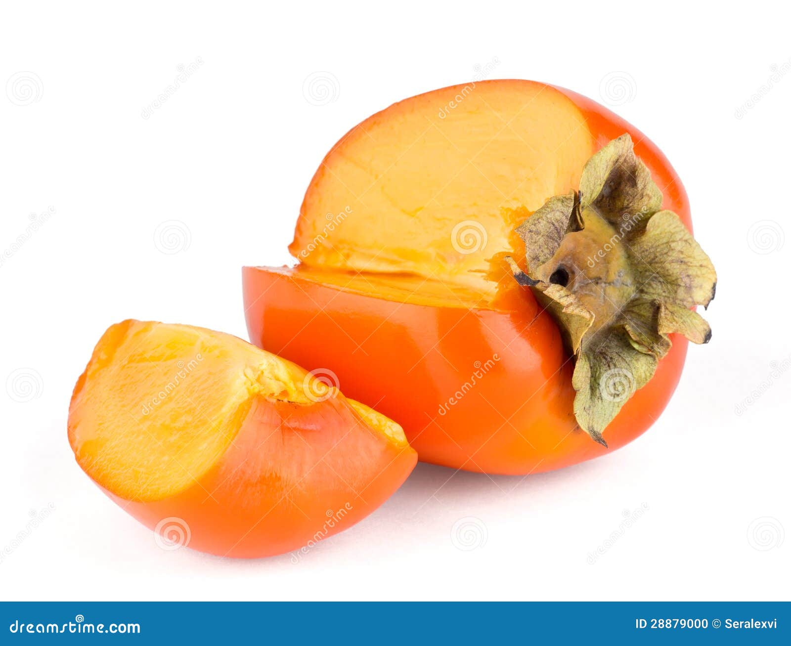 Ripe persimmon stock photo. Image of natural, sweet, fresh - 28879000