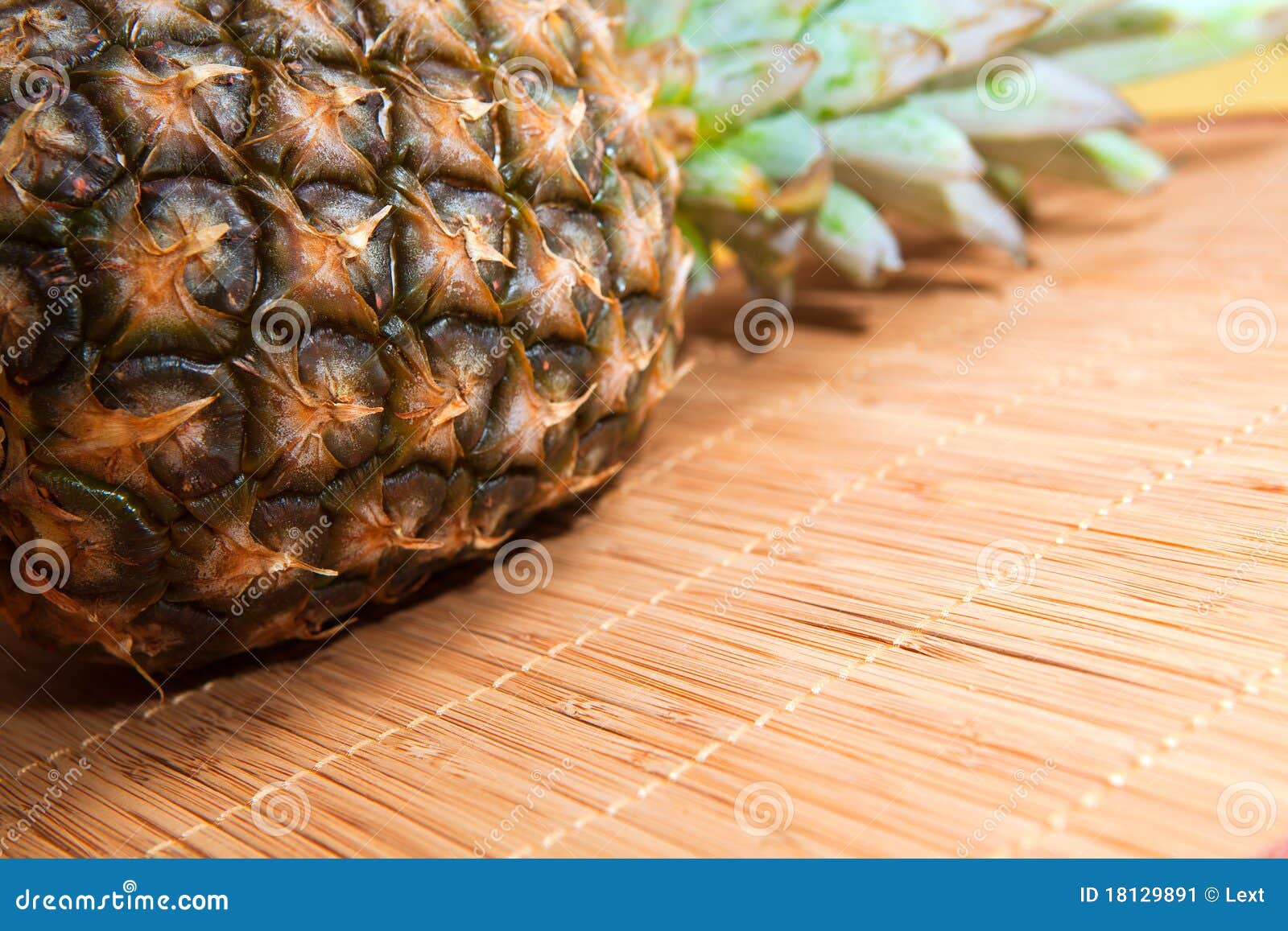 Ripe pineapple stock image. Image of nature, culture - 18129891