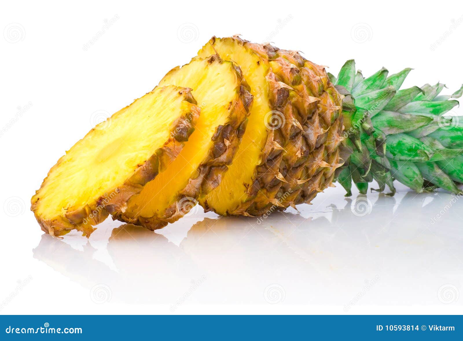 Ripe pineapple (ananas) stock photo. Image of peel, fruit - 10593814