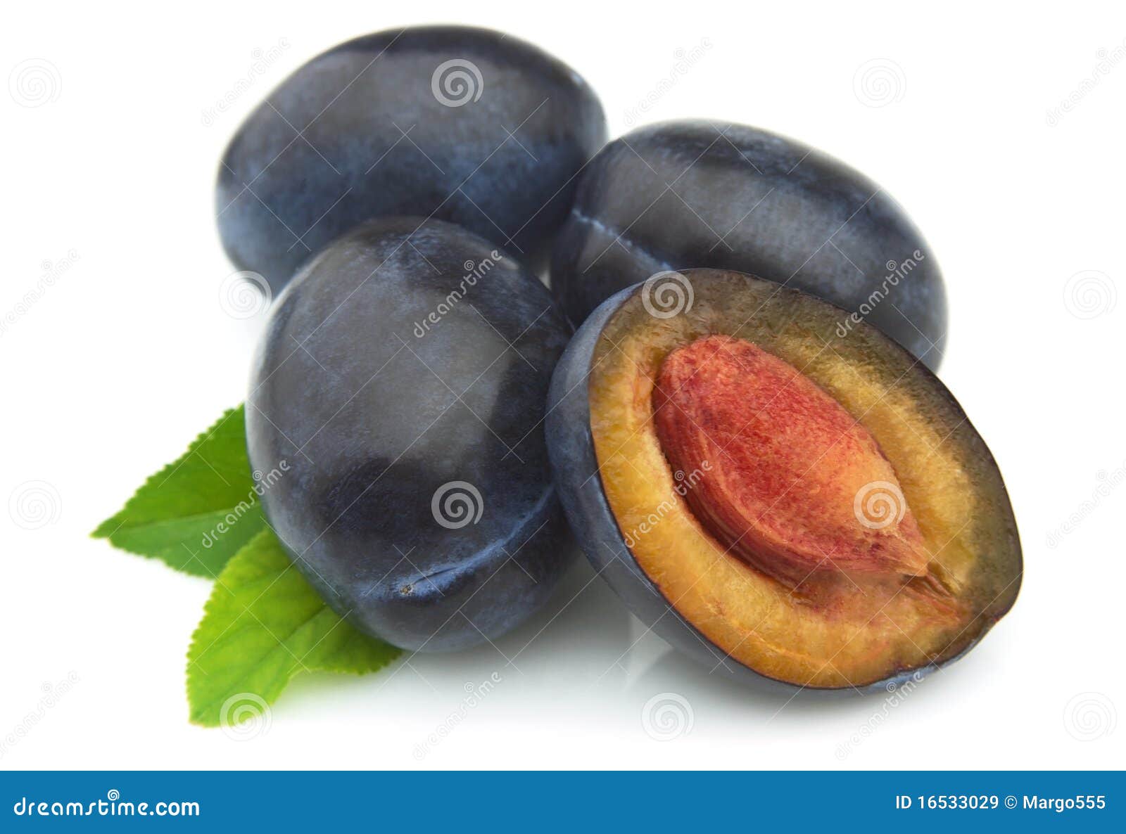 Ripe plum stock image. Image of vegetarian, dietary, gourmet - 16533029