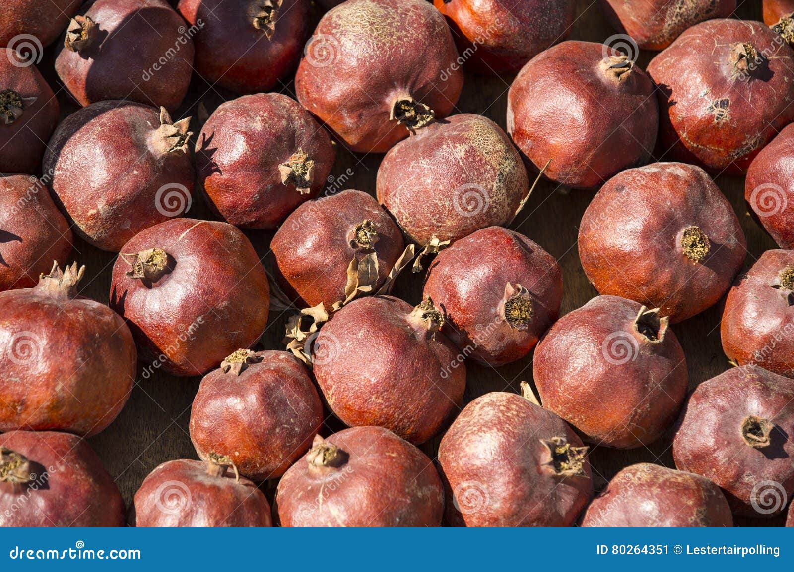 Ripe pomegranate stock image. Image of asia, fruit, pomegranates - 80264351