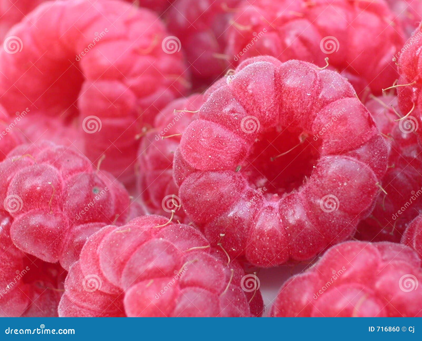 Ripe raspberries in detail stock photo. Image of reciepe - 716860