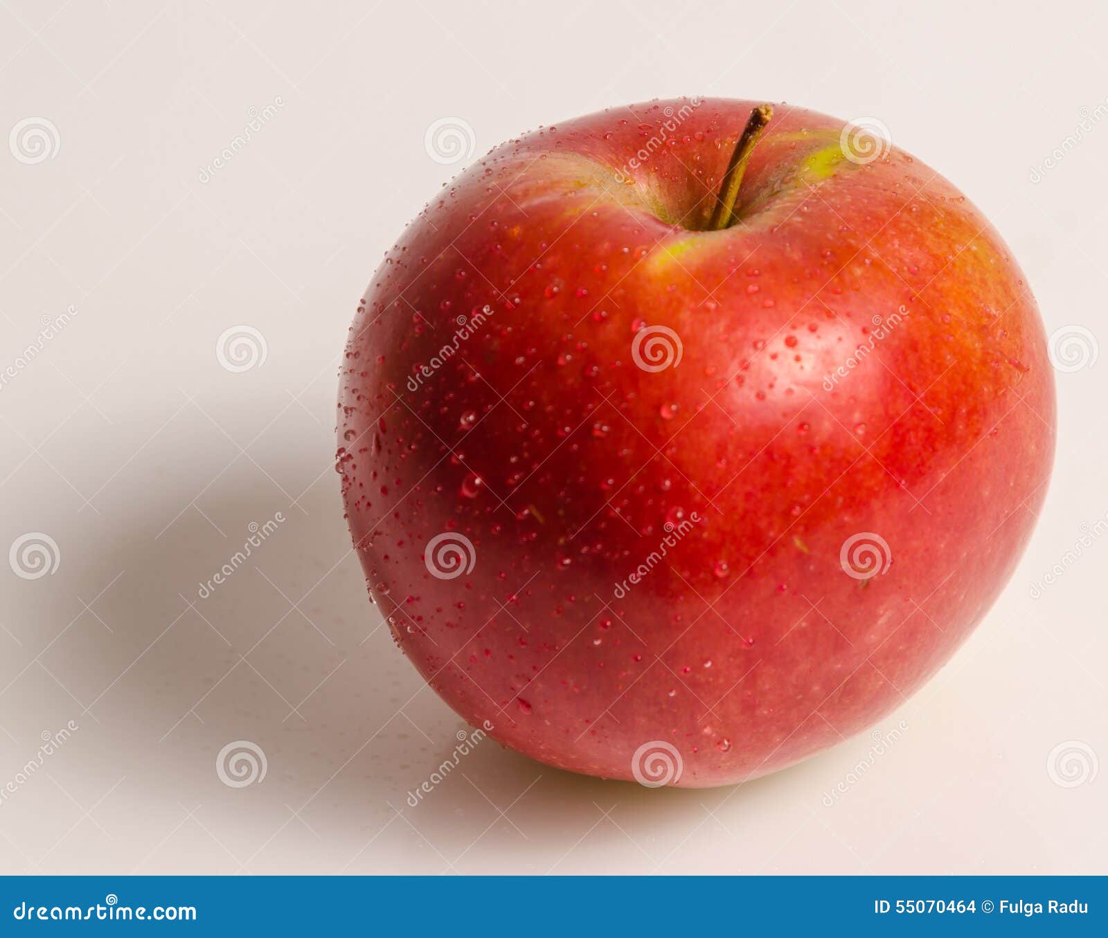 Ripe Red Apple stock photo. Image of ripe, delicious - 55070464