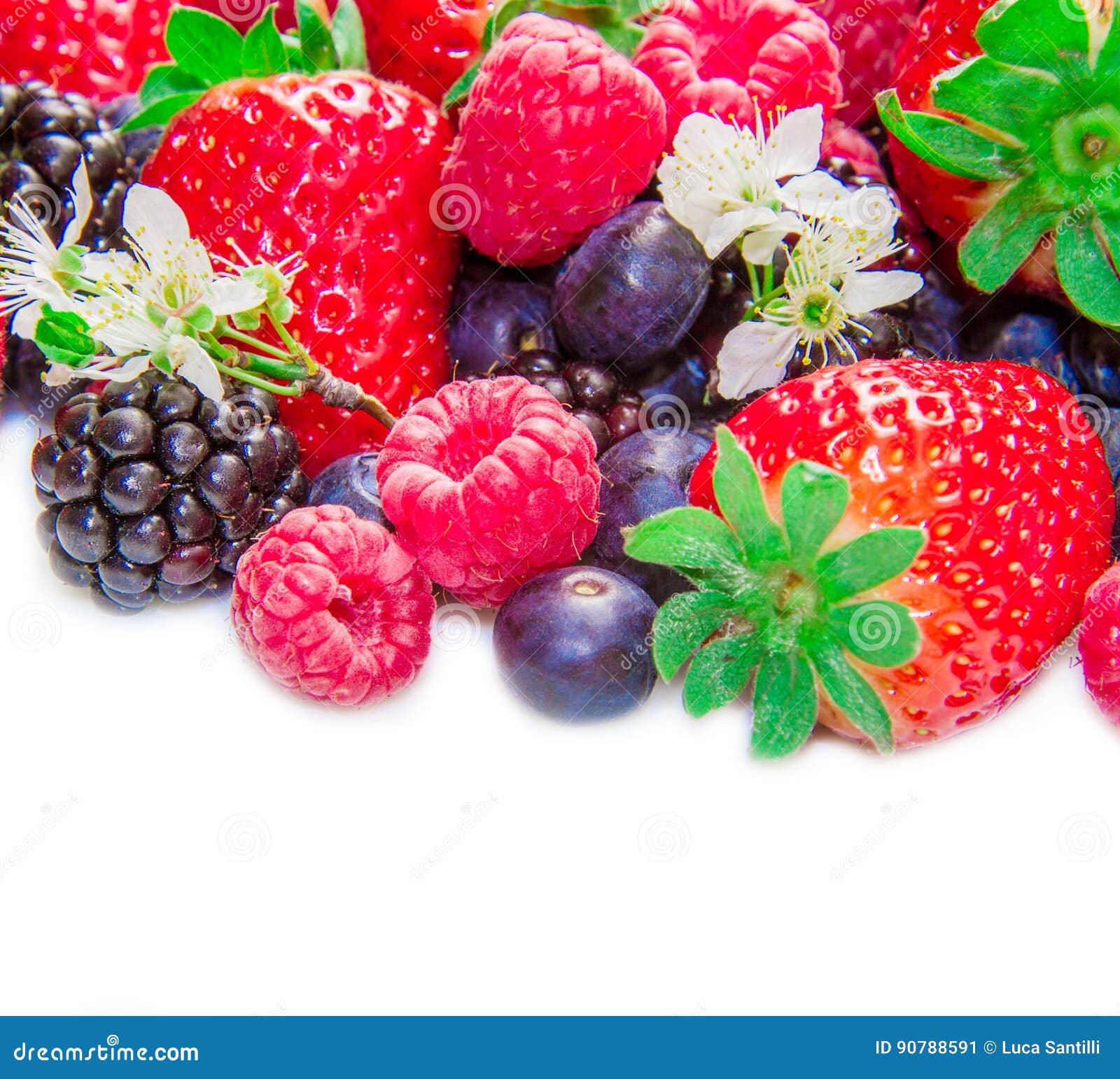 Ripe Red Fruits on White Table Stock Image - Image of fresh, colored ...