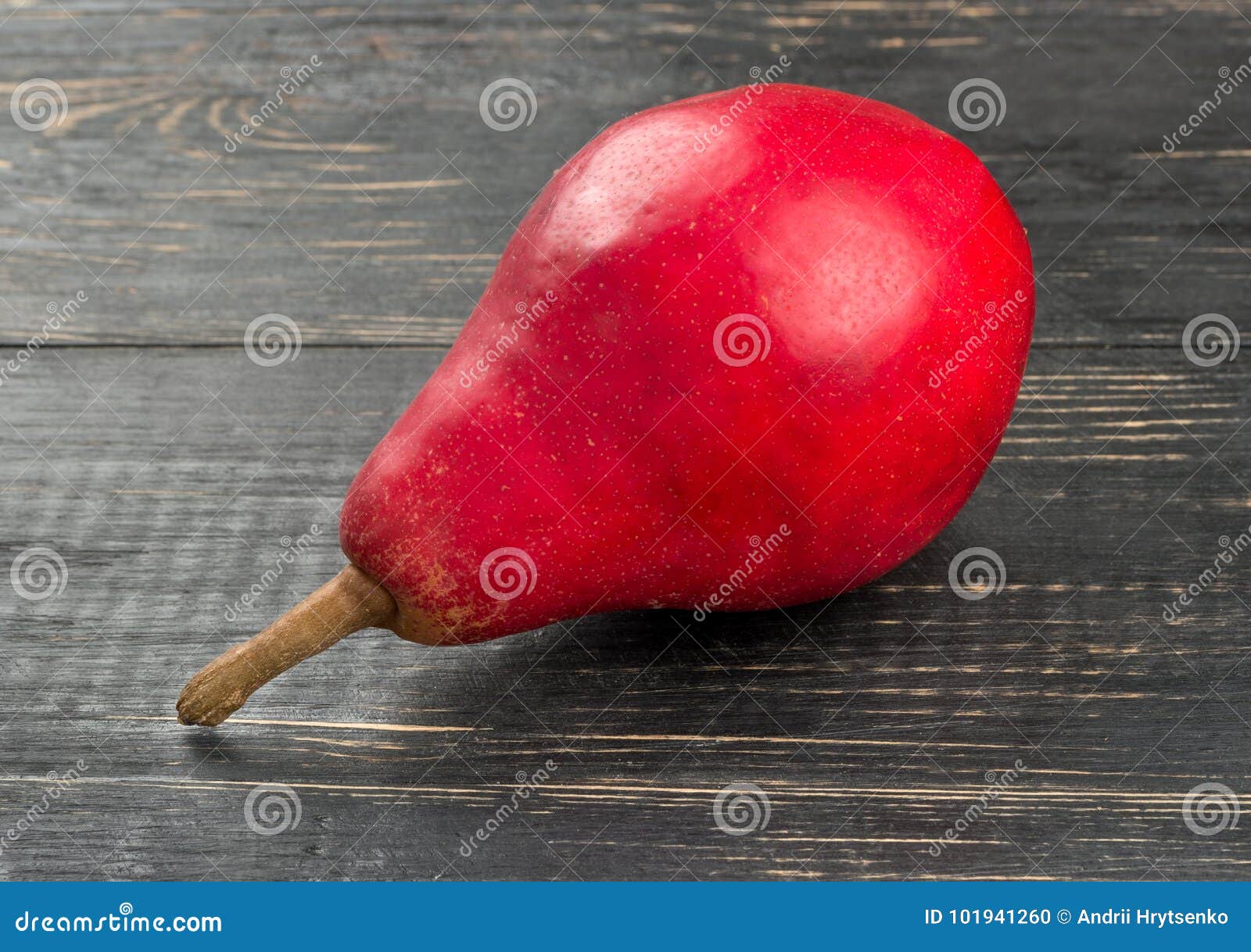 Ripe red pear stock photo. Image of ripe, natural, healthy - 101941260