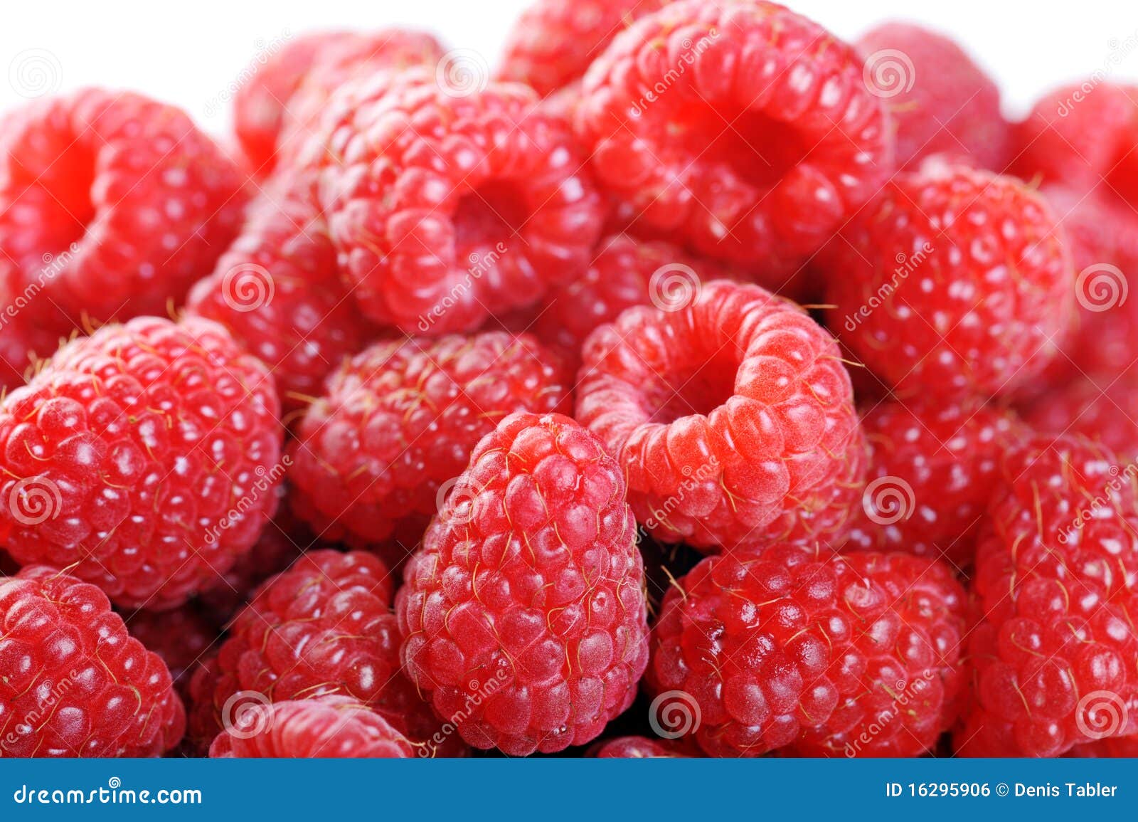 Ripe red raspberries stock photo. Image of ripe, stack - 16295906