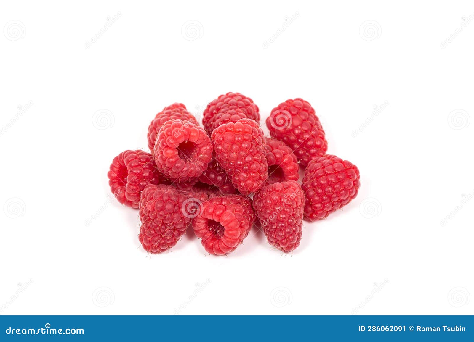 Ripe red raspberry stock image. Image of desert, flavor - 286062091