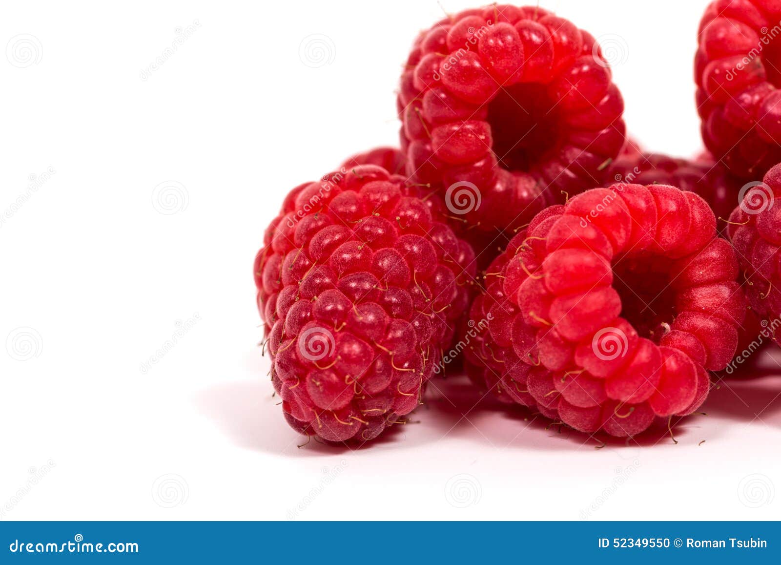 Ripe red raspberry stock photo. Image of raspberry, sweet - 52349550