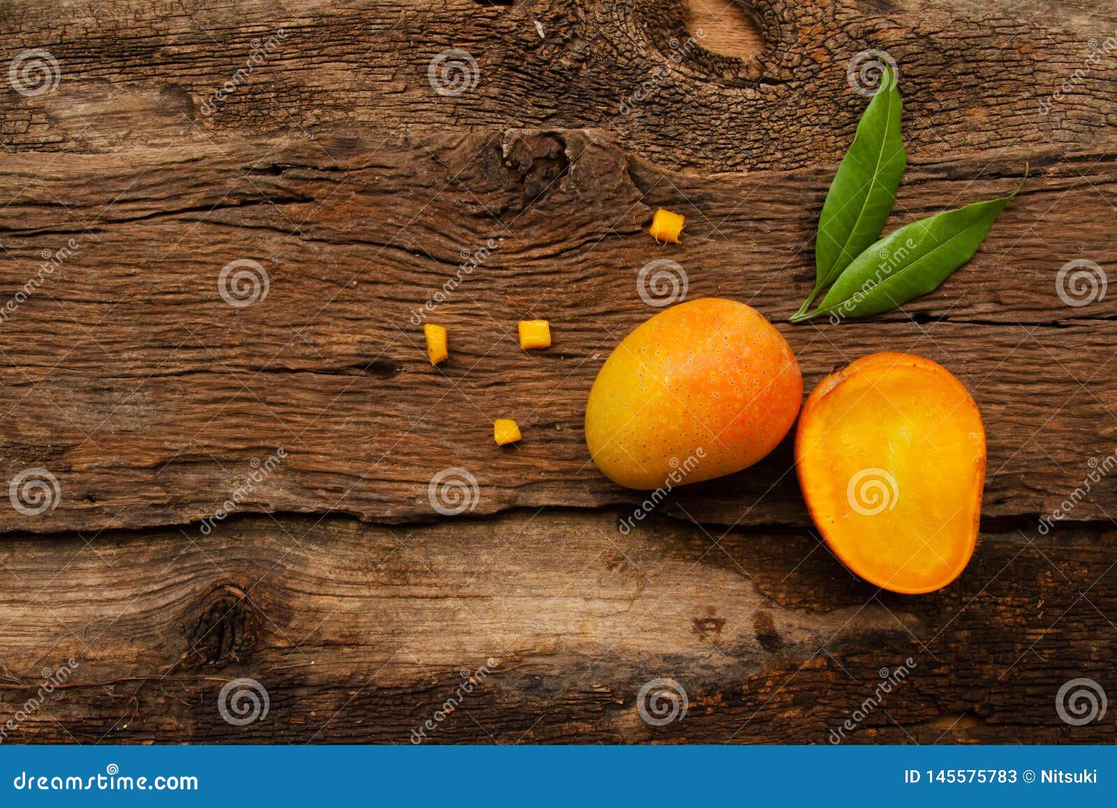 Sliced Mango And Half Diced Mango On White Background Royalty-Free ... Sliced Mango And Half Diced Mango On White Background Royalty-Free ...