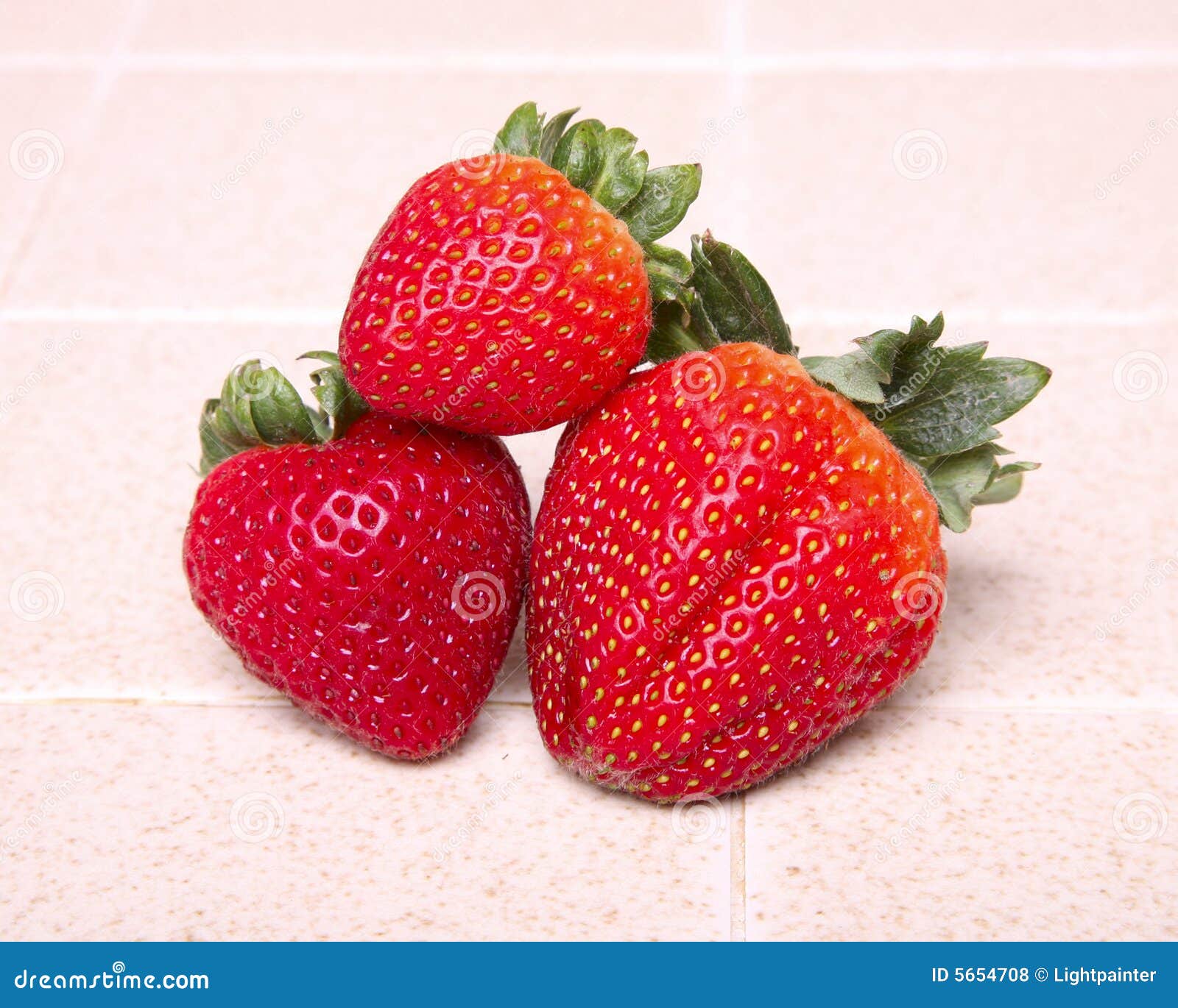 Ripe strawberries stock photo. Image of healthy, three - 5654708