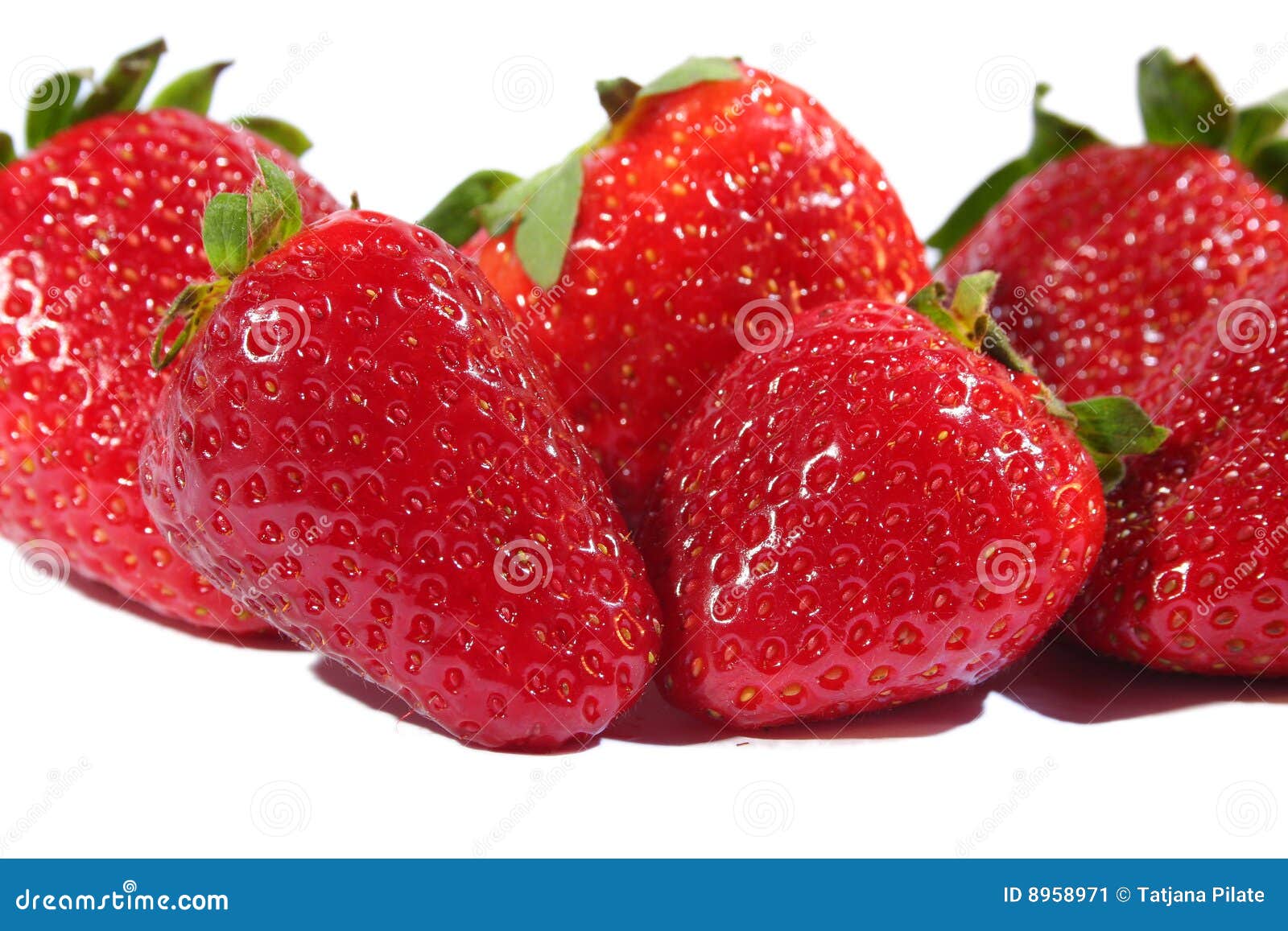 Ripe strawberries stock image. Image of background, fruits - 8958971