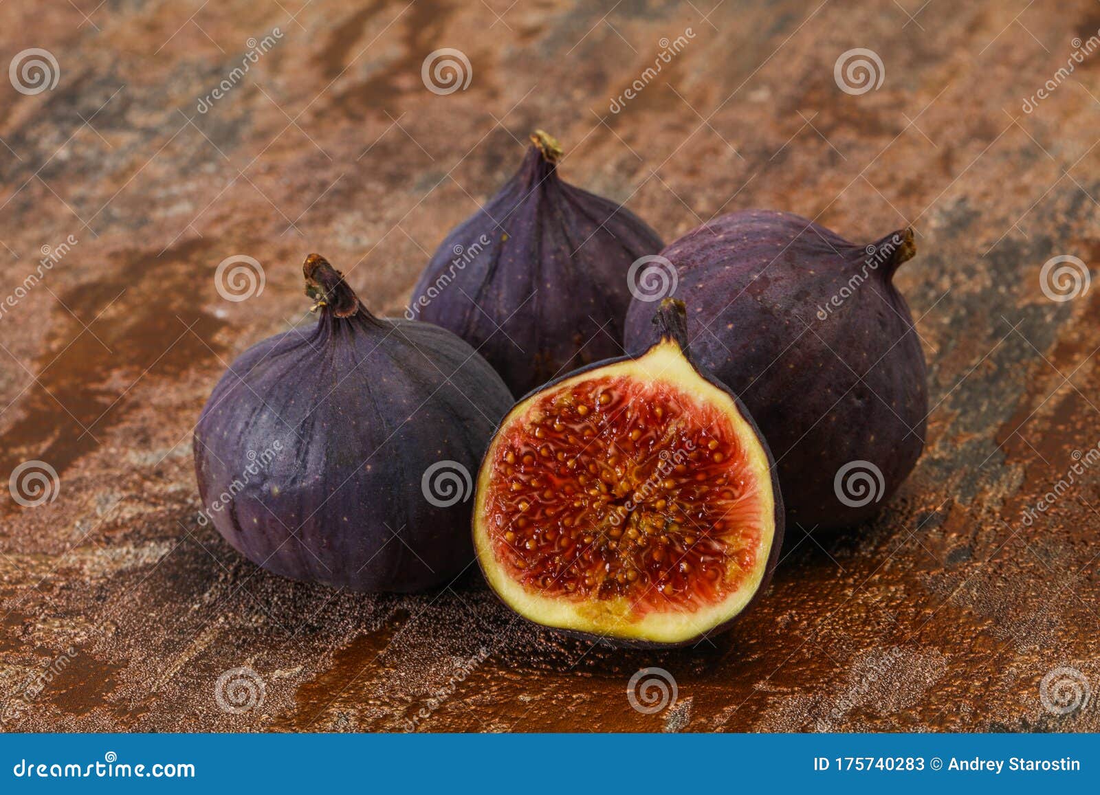 Ripe sweet fresh fig fruit stock image. Image of tropical - 175740283