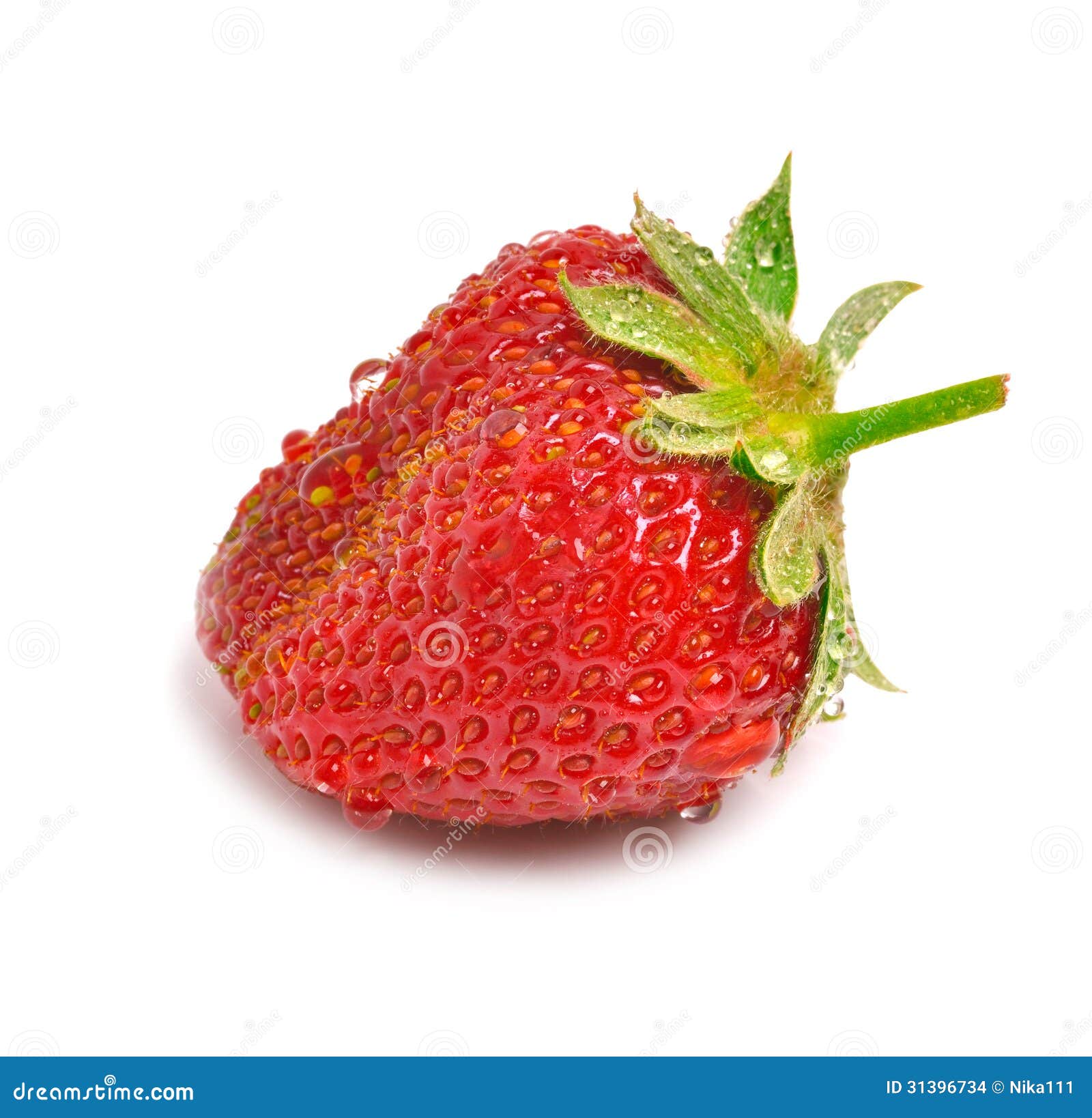 Ripe and sweet stawberry stock photo. Image of leaves - 31396734