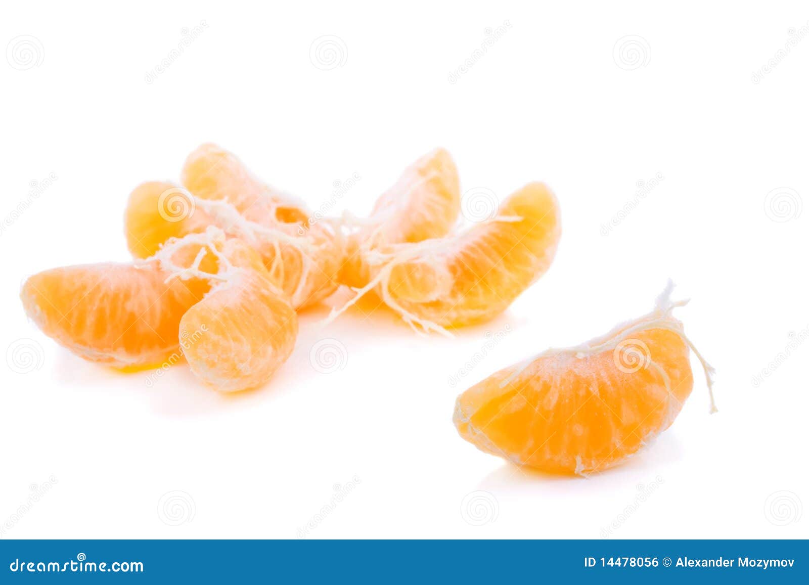 Ripe tangerine stock photo. Image of isolated, fruit - 14478056