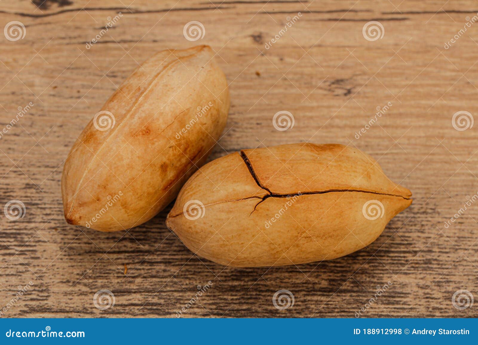 Ripe tasty Two pecan nuts stock photo. Image of natural - 188912998