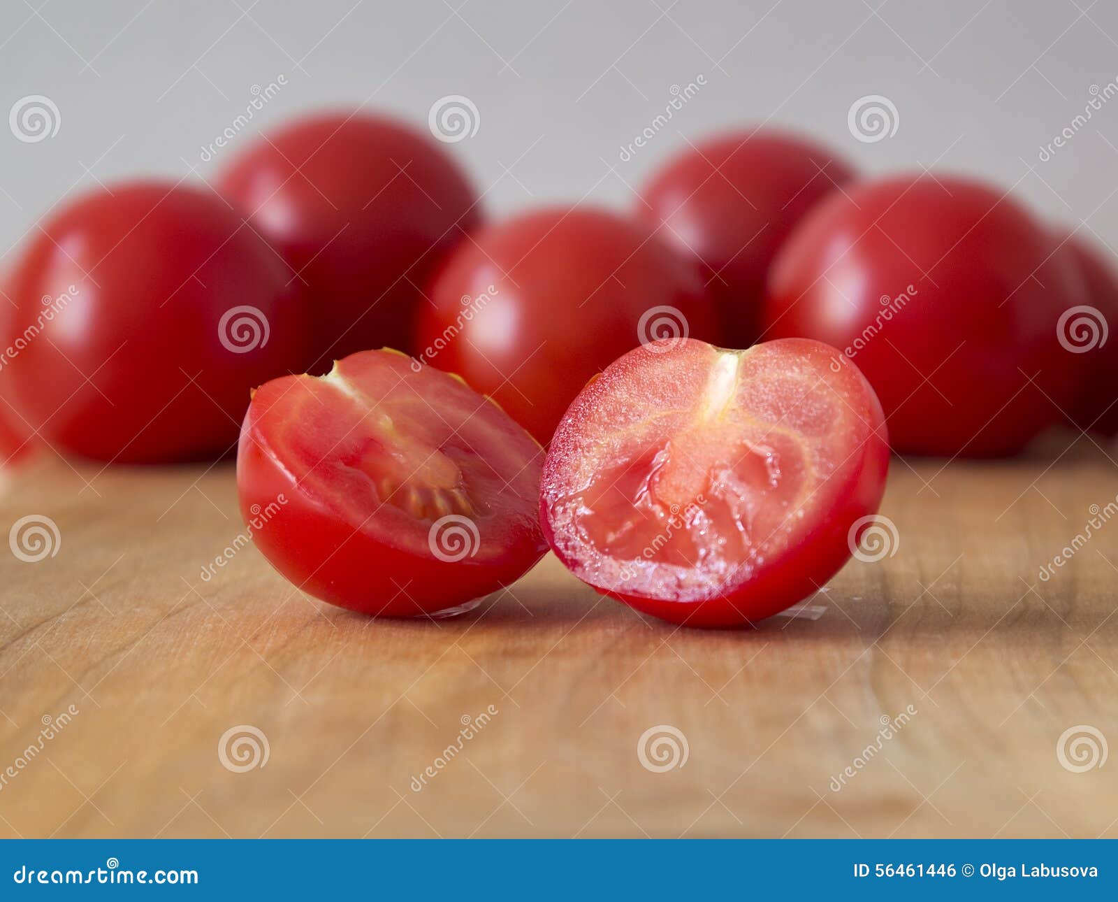 Ripe Tomatoes, Cut into Pieces for Cooking Stock Photo - Image of drops ...
