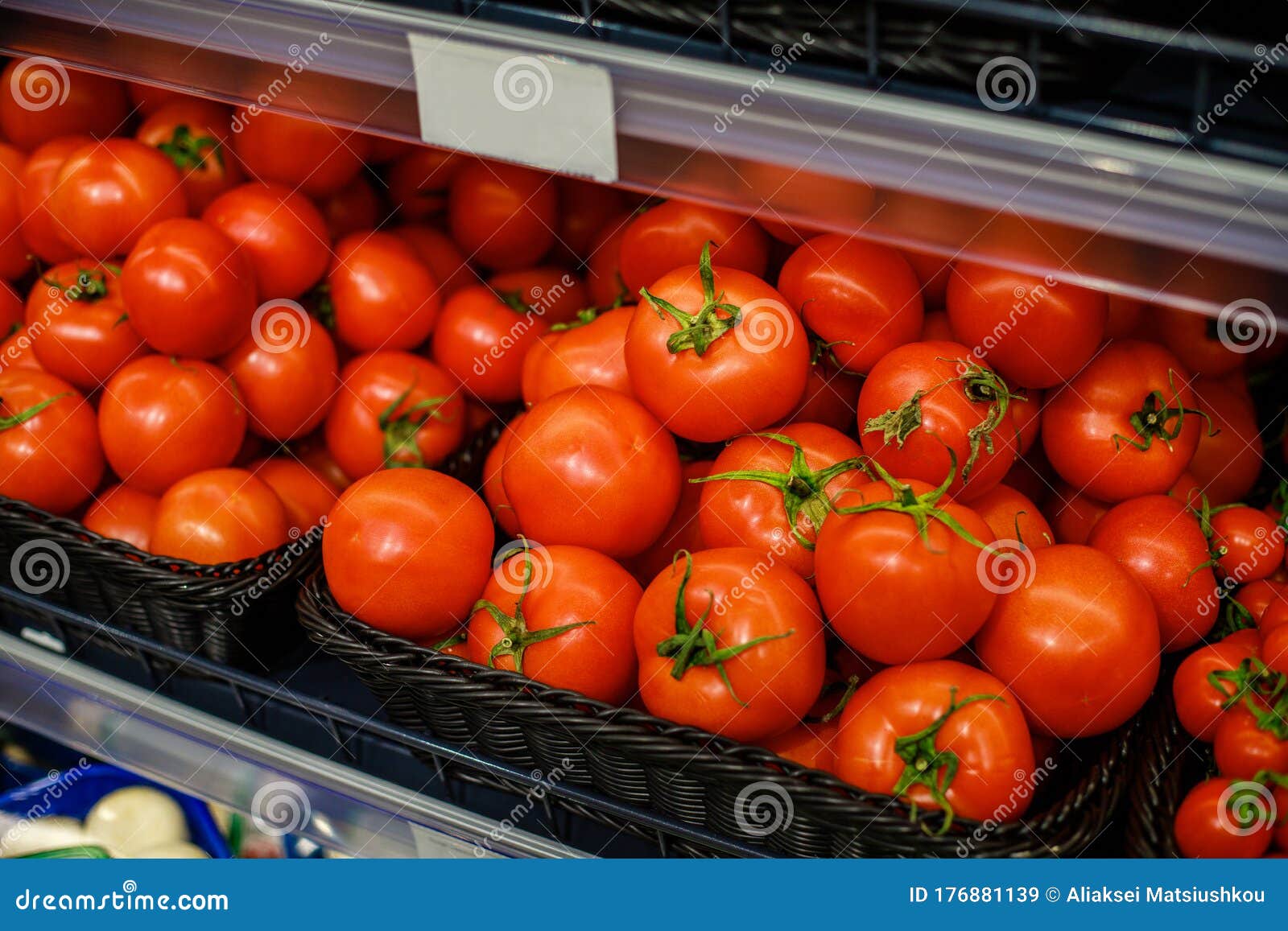 Ripe Tomatoes stock image. Image of display, solanum - 176881139