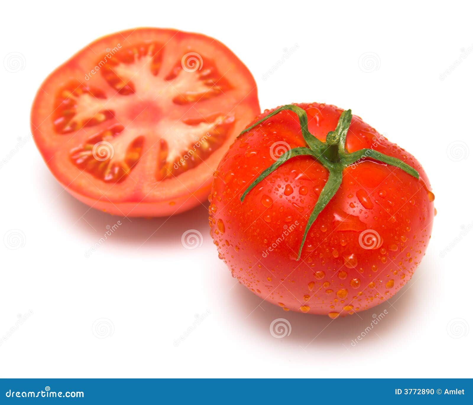 Ripe tomatos 3 stock photo. Image of season, gourmet, objects - 3772890