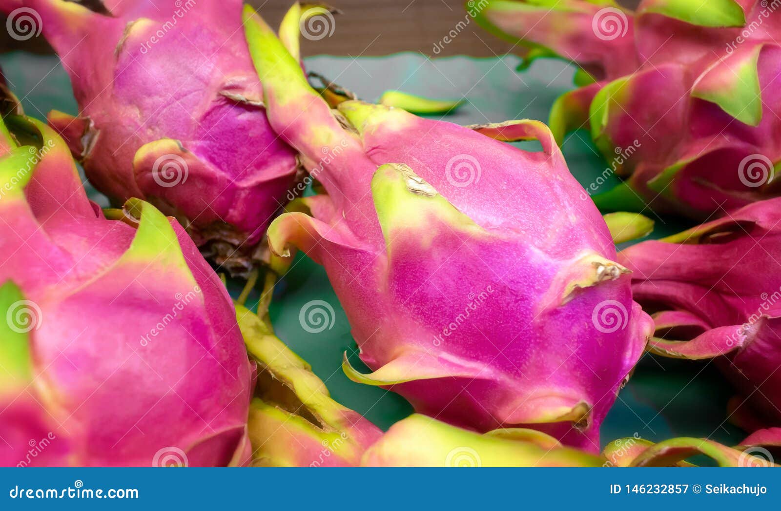 Pitaya Dragon Fruit Pitahaya Macro Detail Stock Photo | CartoonDealer ...