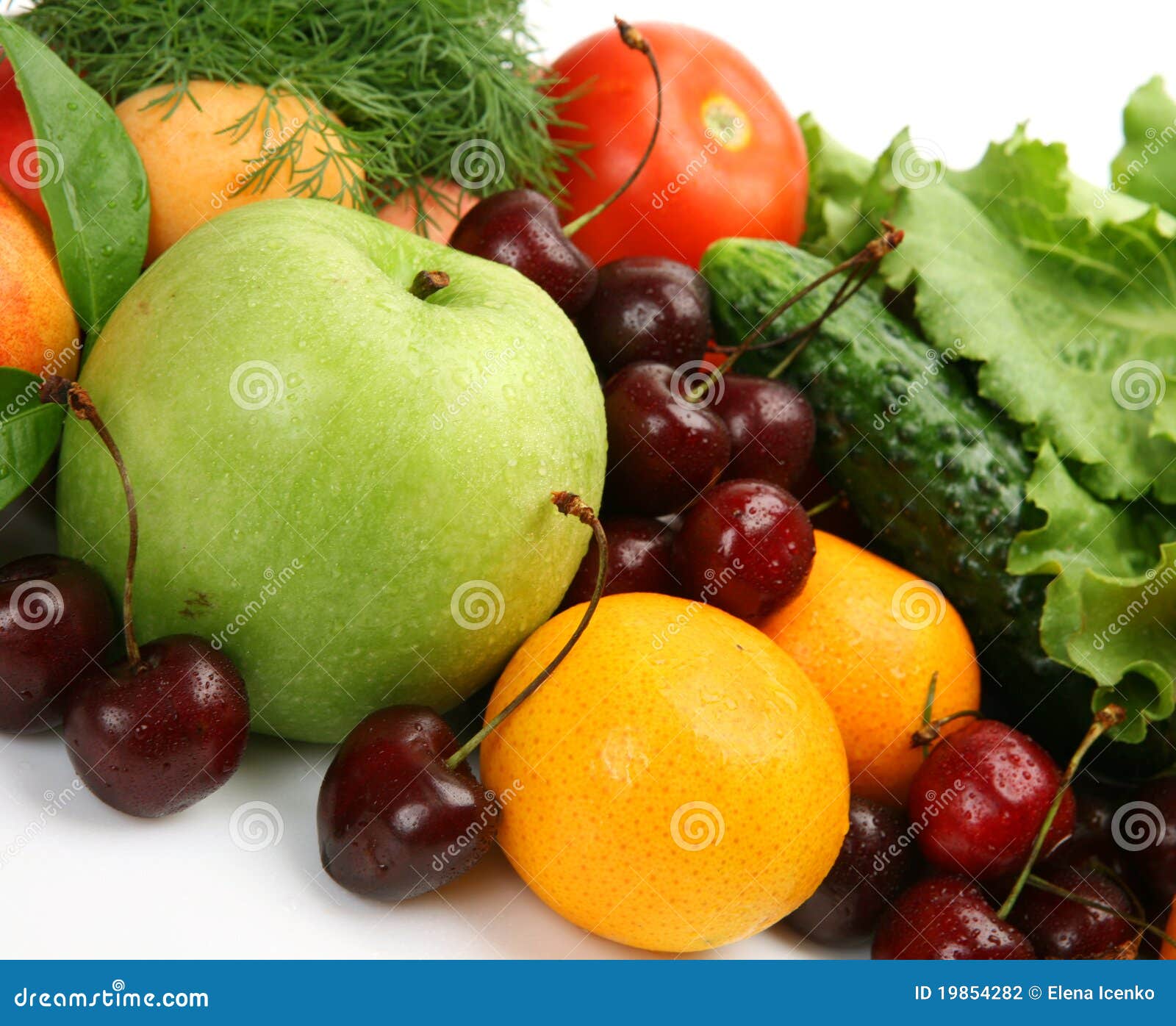 Ripe vegetables and fruit stock photo. Image of appetizing - 19854282