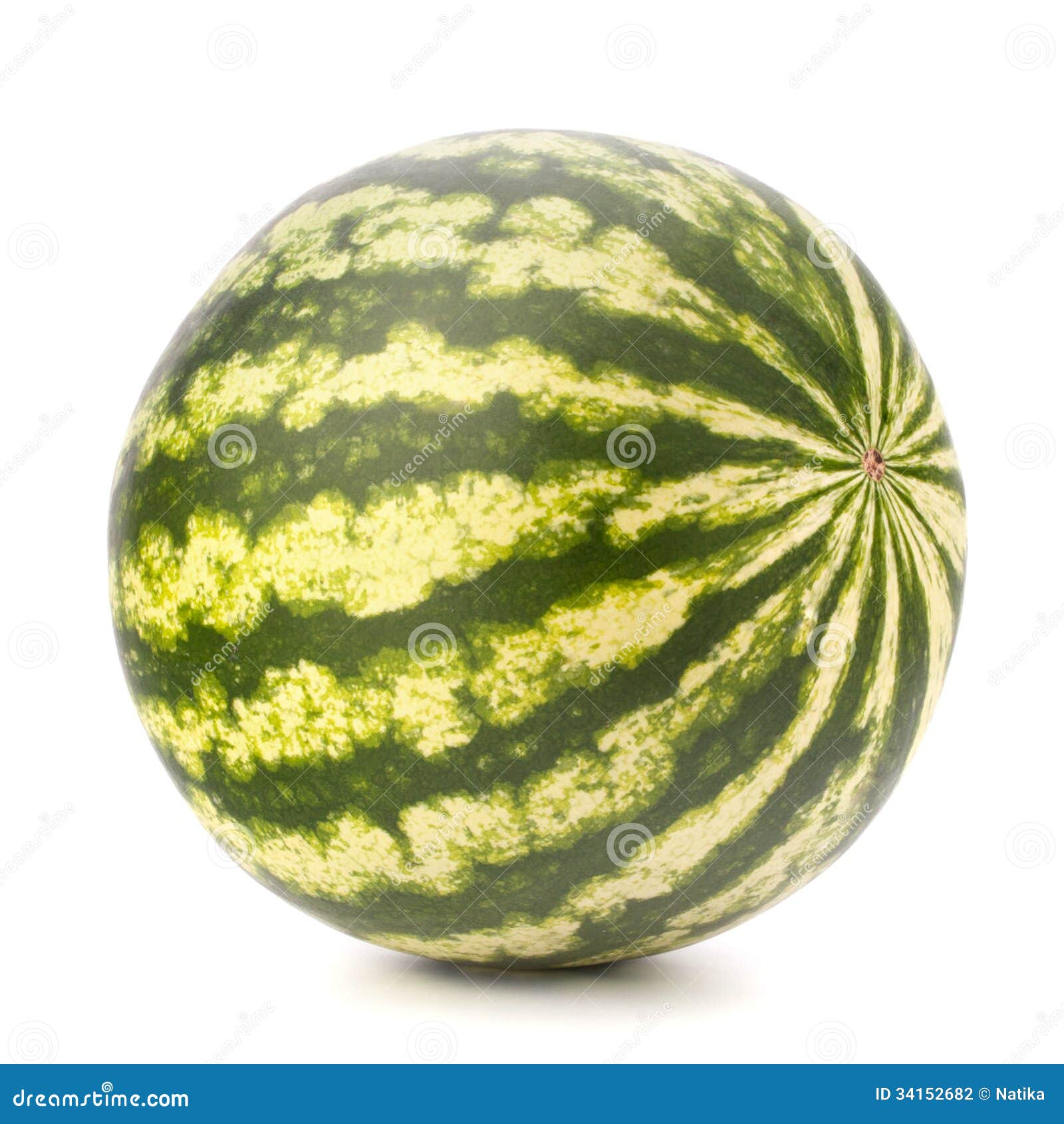 Ripe watermelon stock photo. Image of glossy, green, freshness - 34152682