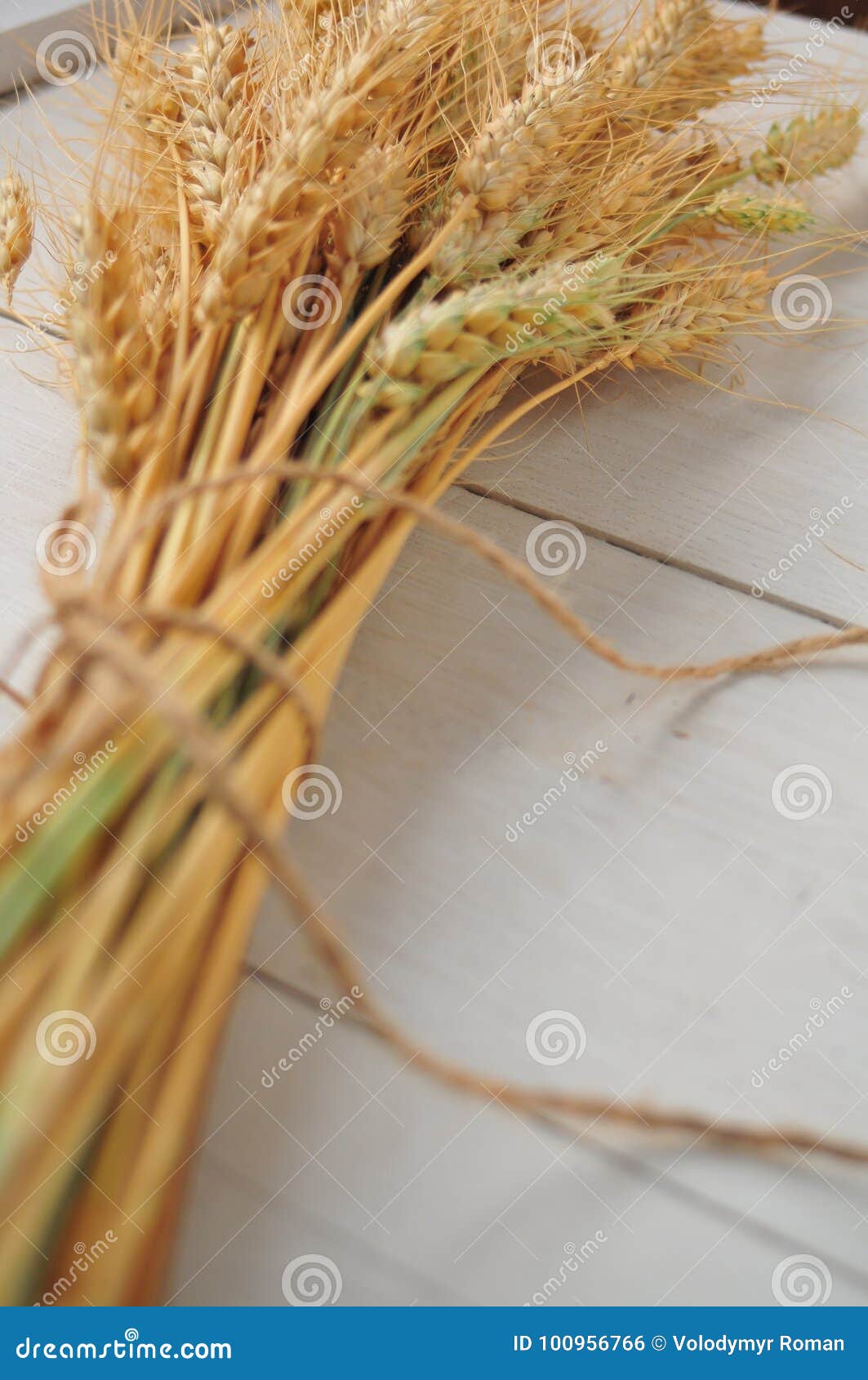 Ripe Wheat Bran on the Table Stock Photo - Image of rural, grain: 100956766