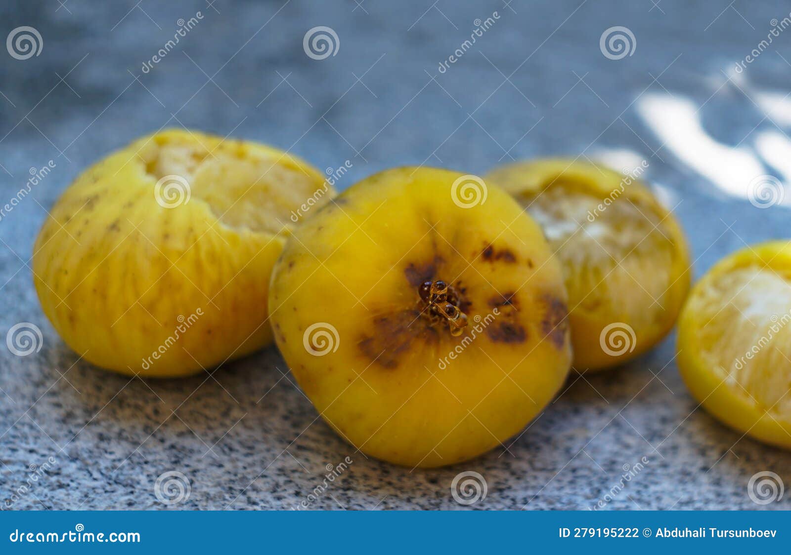 Ripe yellow fig fruit stock photo. Image of tasty, juicy - 279195222