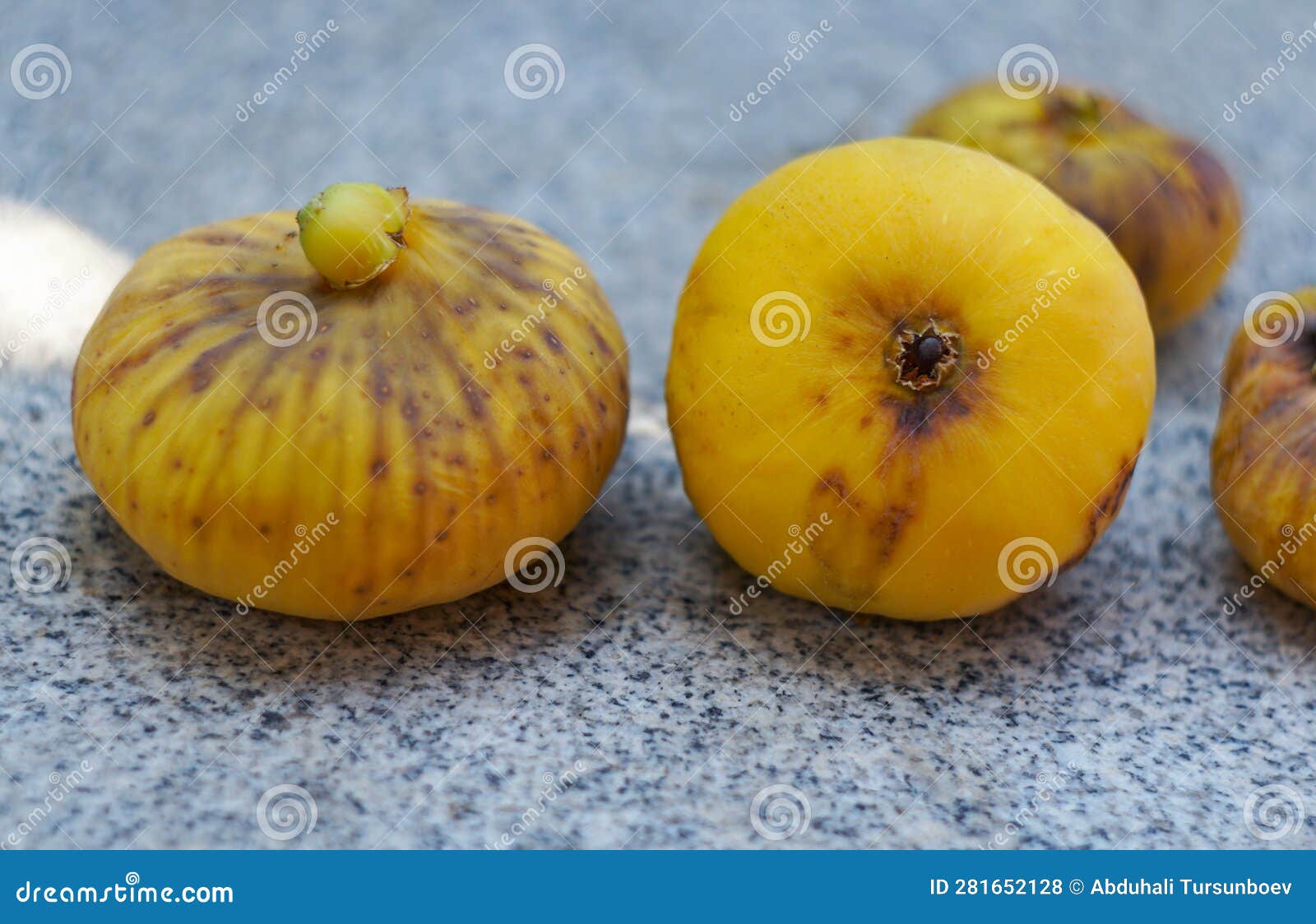 Yellow fig fruit stock photo. Image of fresh, green - 281652128