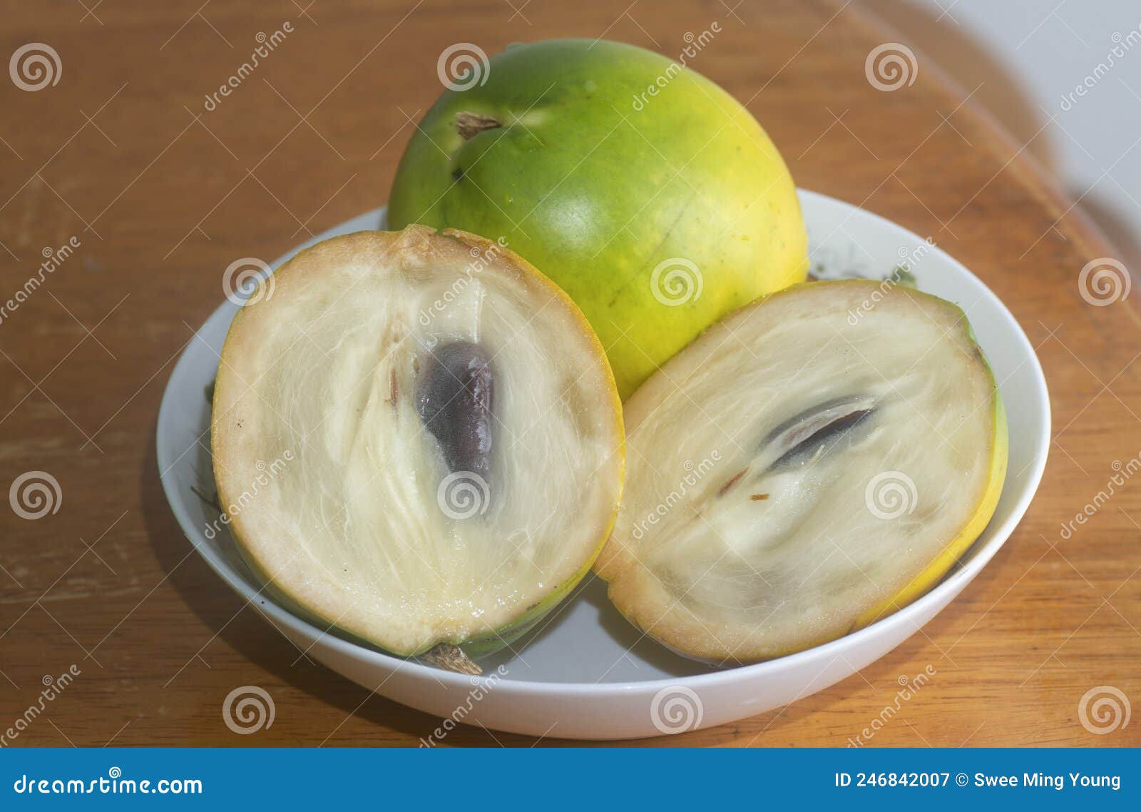 Ripe Yellow Pouteria Caimito Fruit. Stock Image - Image of amazon ...