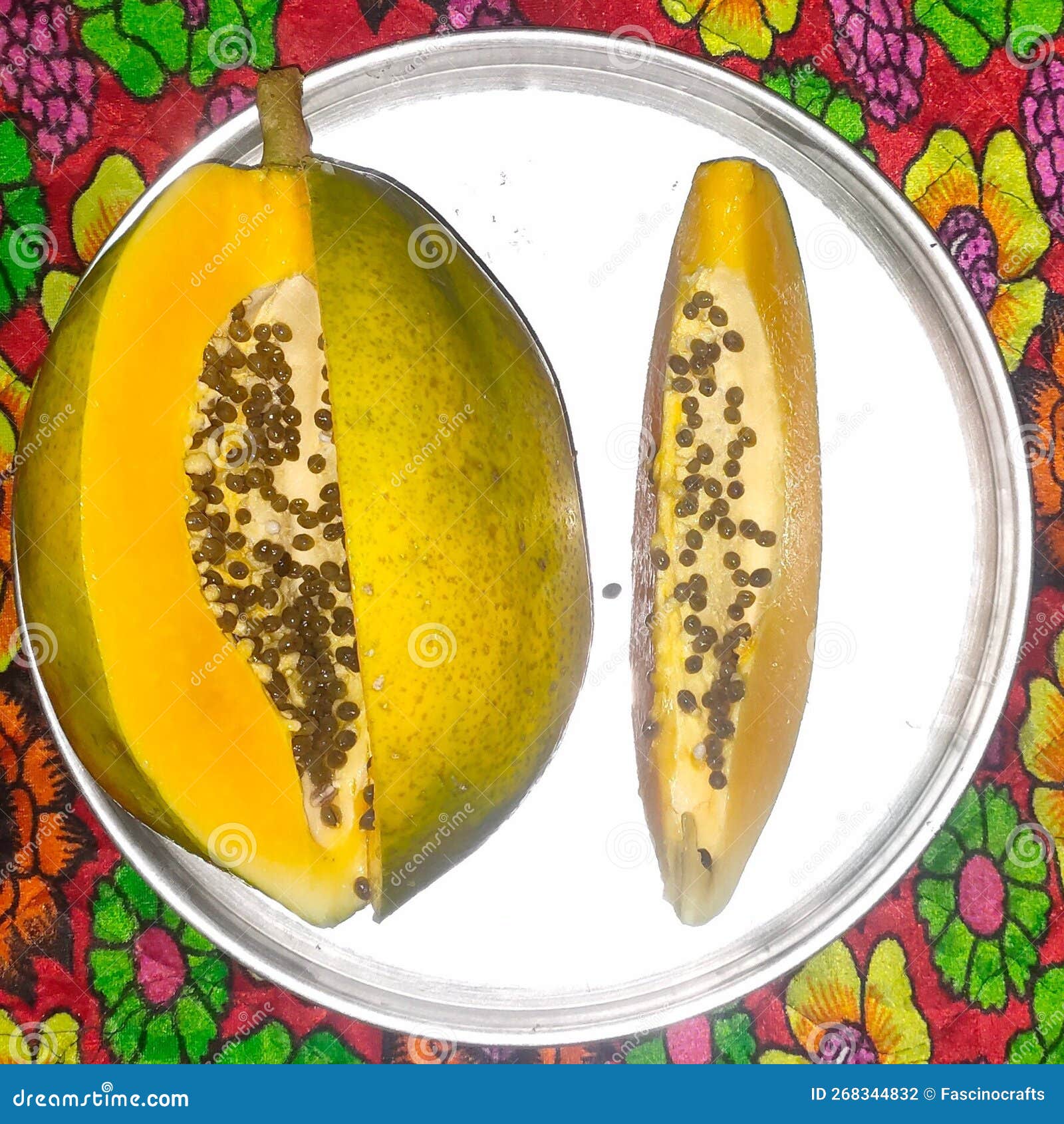 Riped Papaya Slice Stock Photos - Free & Royalty-Free Stock Photos from ...